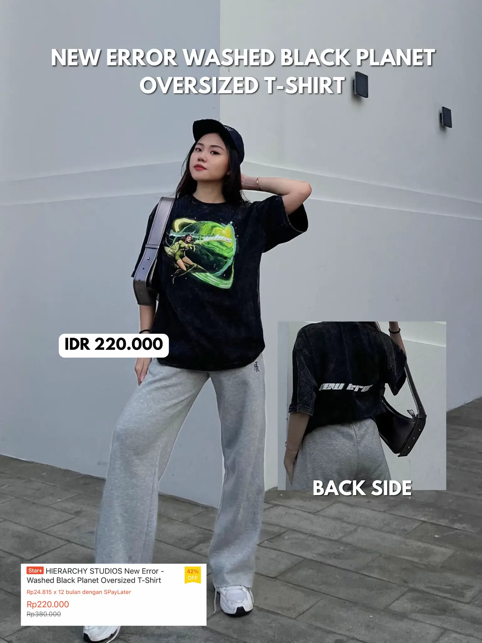 BRAND LOCAL DENGAN OVERSIZED T-SHIRT TERBAIK⁉️😍 | Galeri diposting oleh janekeisya | Lemon8