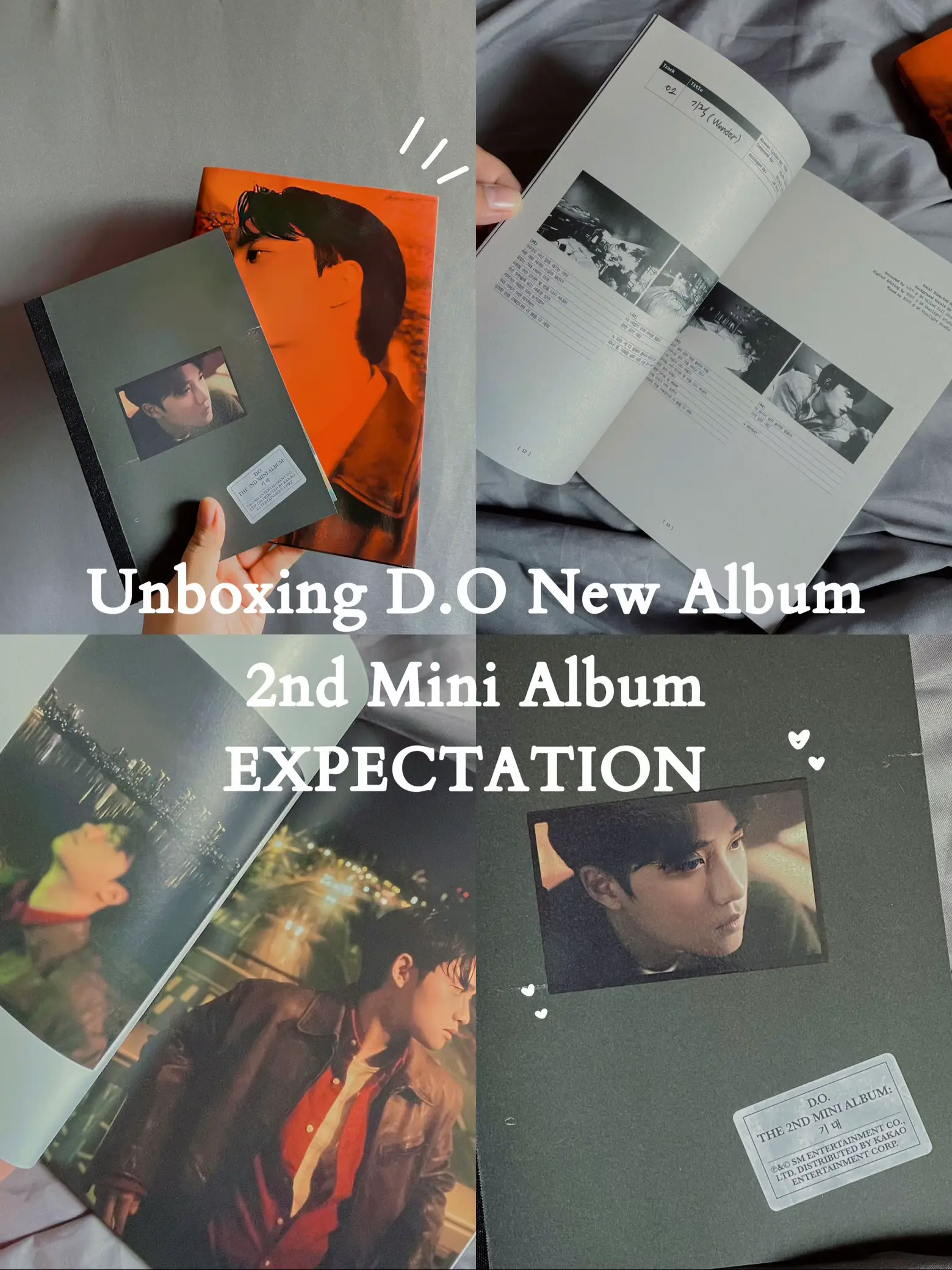 Unboxing D.O New 2nd Mini Album : Expectation😍 ️ | Video diterbitkan oleh 𝚜𝚑𝚊𝚑𝚒𝚛𝚊 𝚖𝚊𝚗𝚜𝚘𝚛 | Lemon8
