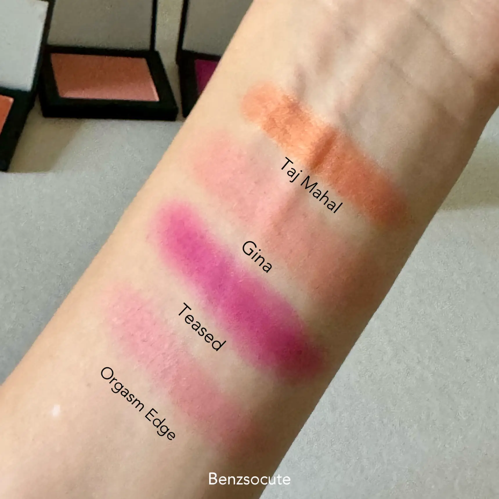สวอชบลัชออน NARS ตัวใหม่ 4 สีสวยสุดๆ | แกลเลอรีที่โพสต์โดย Benzsocute ...