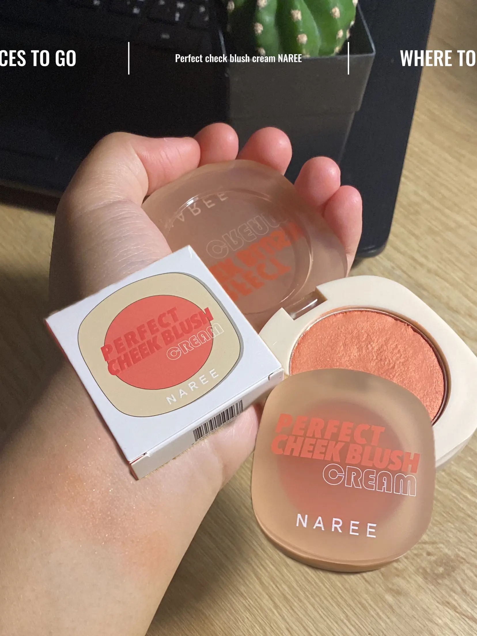 Perfect cheek blush cream | วิดีโอที่เผยแพร่โดย waran | Lemon8
