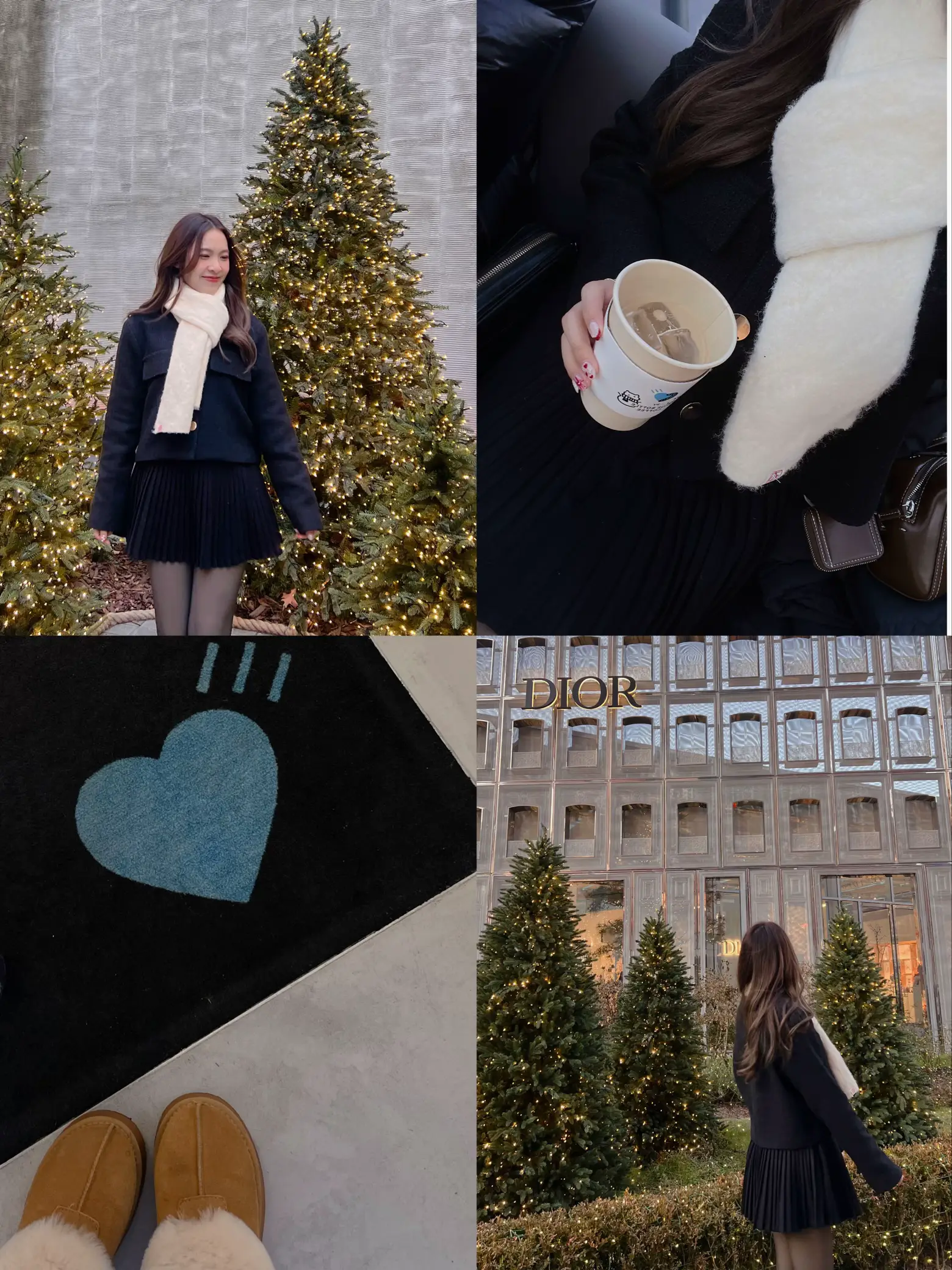 ootd in seoul (december) ️🎄🎅🏻☕️ | แกลเลอรีที่โพสต์โดย ciincynn | Lemon8