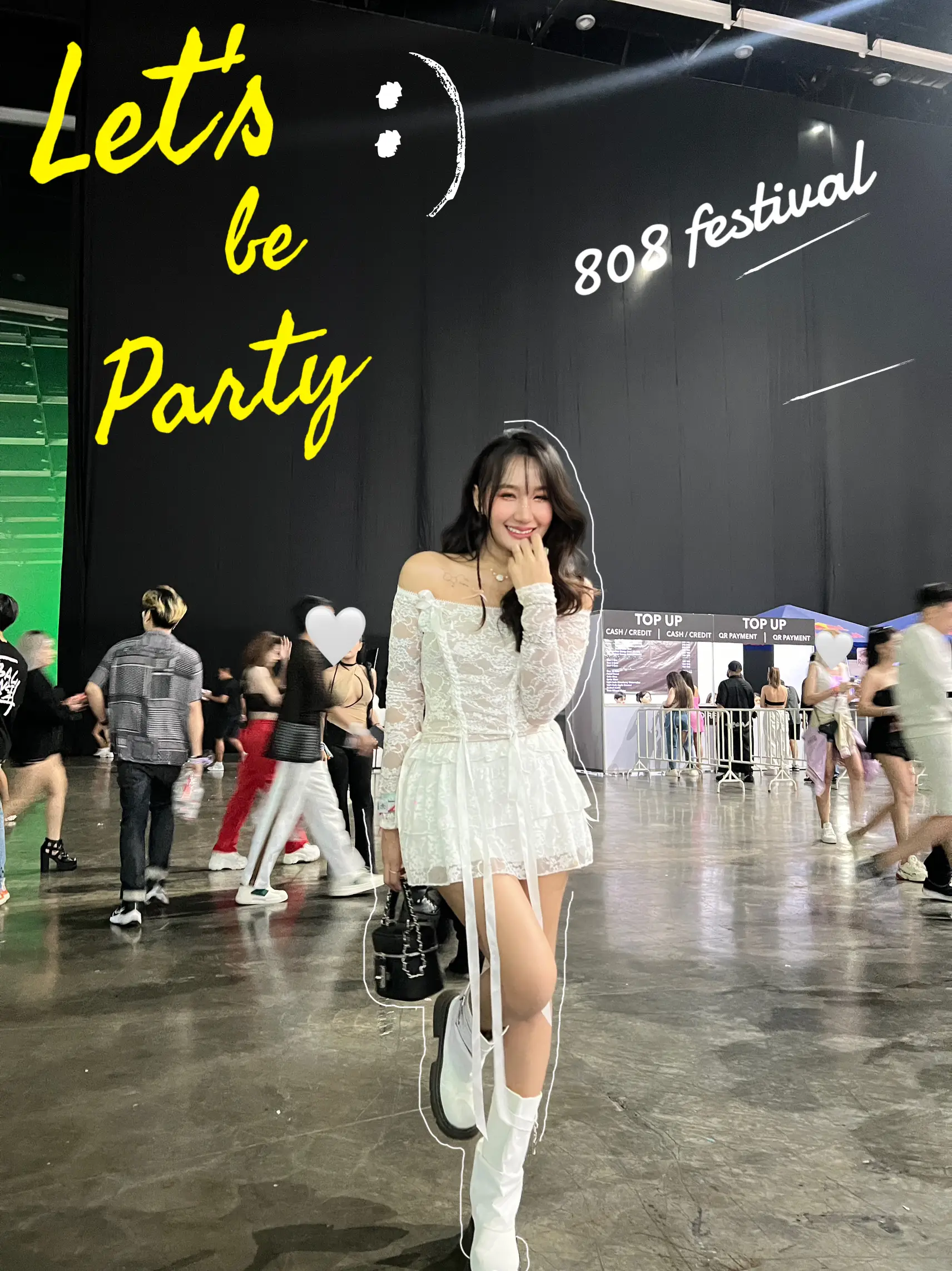 OOTD 🤍808 festival day2 🤏🏻 | แกลเลอรีที่โพสต์โดย Earndow👽🍋 | Lemon8