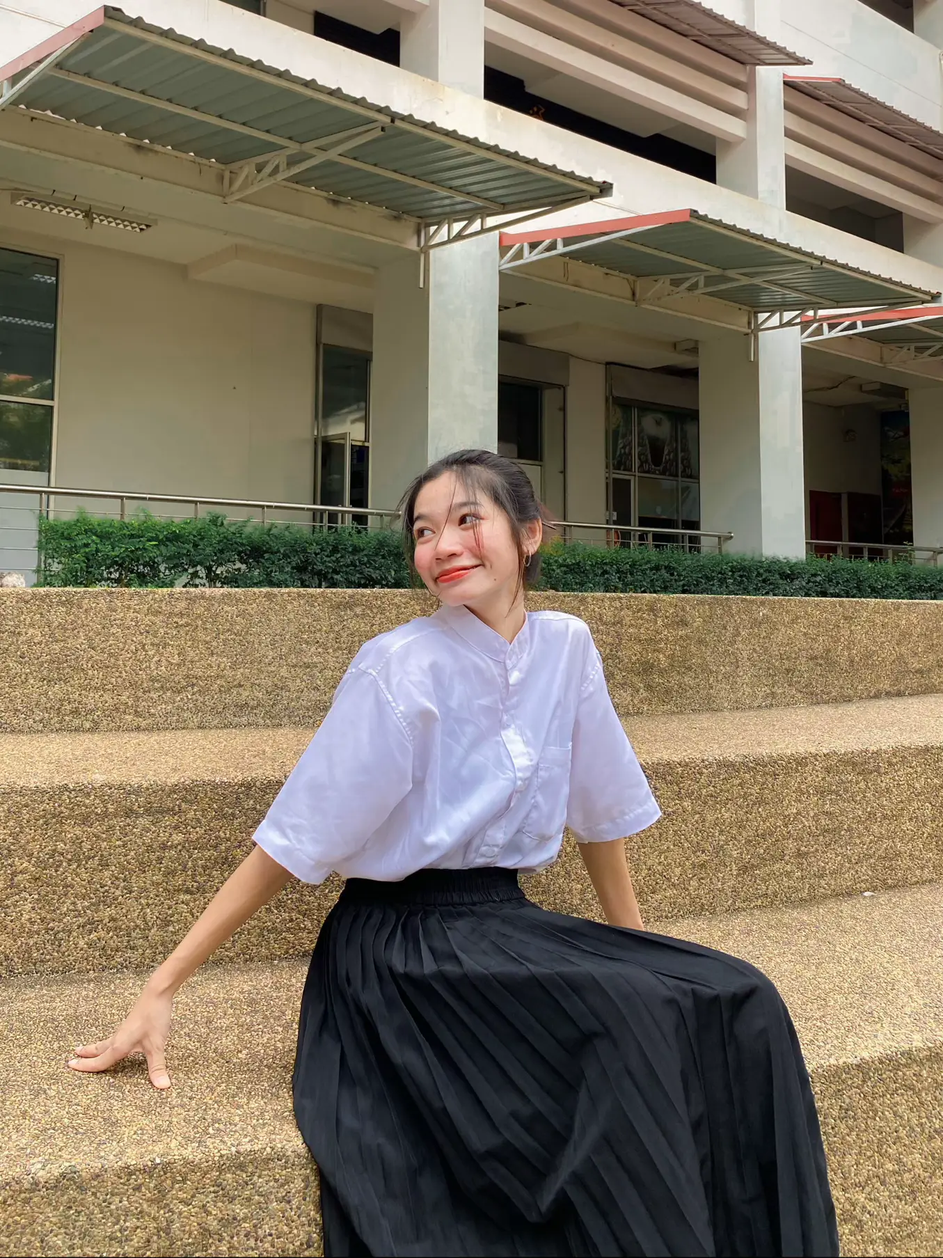 🎒⌯ University look °₊· | แกลเลอรีที่โพสต์โดย 时尚达人的时装季 | Lemon8