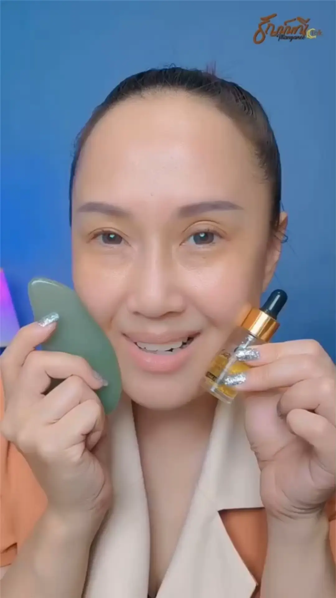 นวดหน้า ลดริ้วรอยร่องหว่างคิ้ว | วิดีโอที่เผยแพร่โดย ธัญญ์_Thanyanee | Lemon8