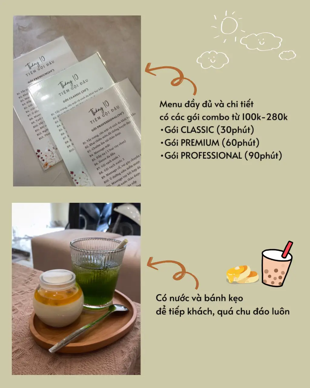 🫧Trải nghiệm “Tiệm gội đầu Tháng 10” ở đâu?🍋 | Bộ sưu tập do Nhu Le đăng | Lemon8