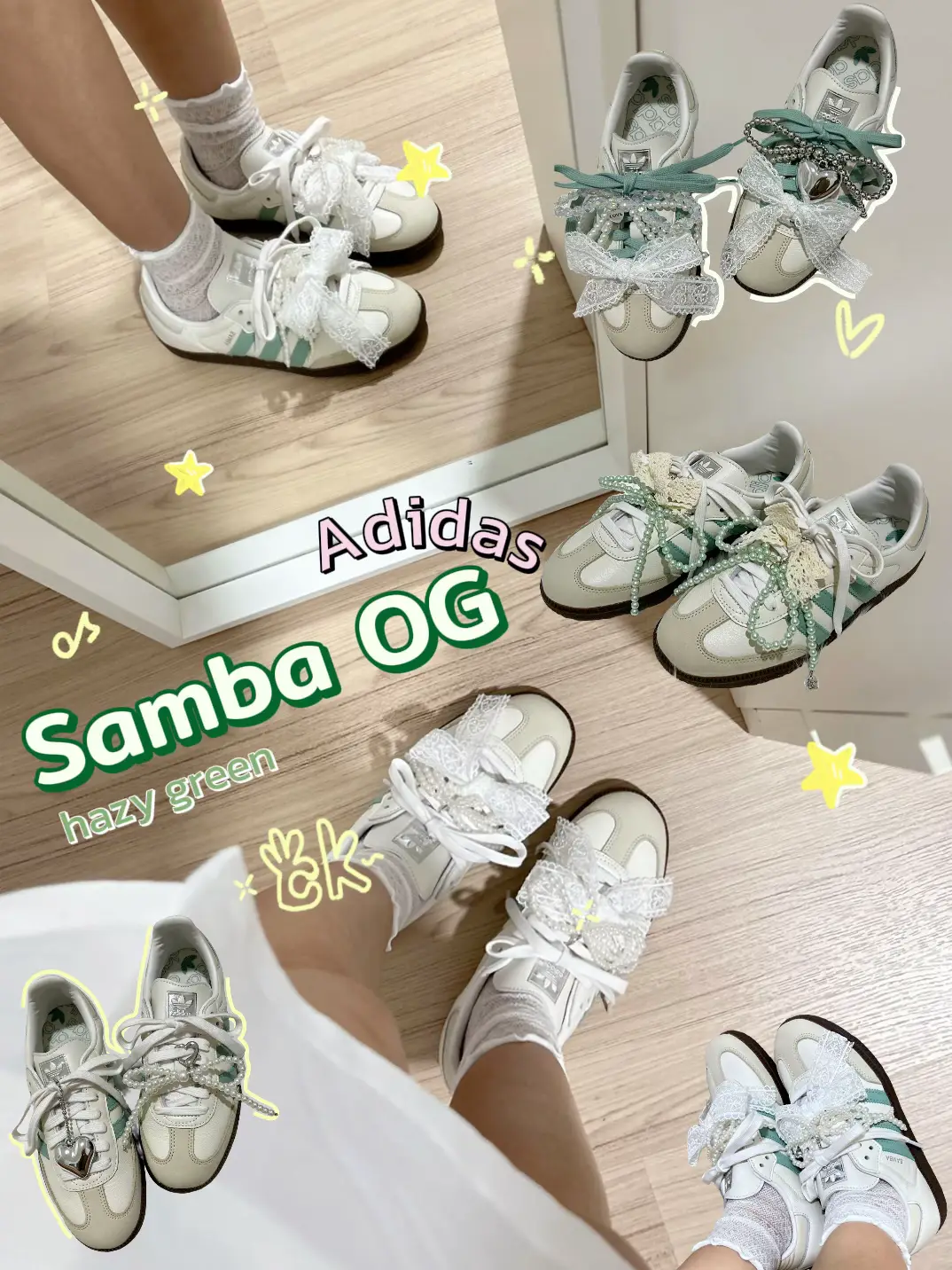 ใครใส่ Adidas samba แล้วโดนกัด มาทางนี้!! 🏻👟 | แกลเลอรีที่โพสต์โดย l4apr | Lemon8