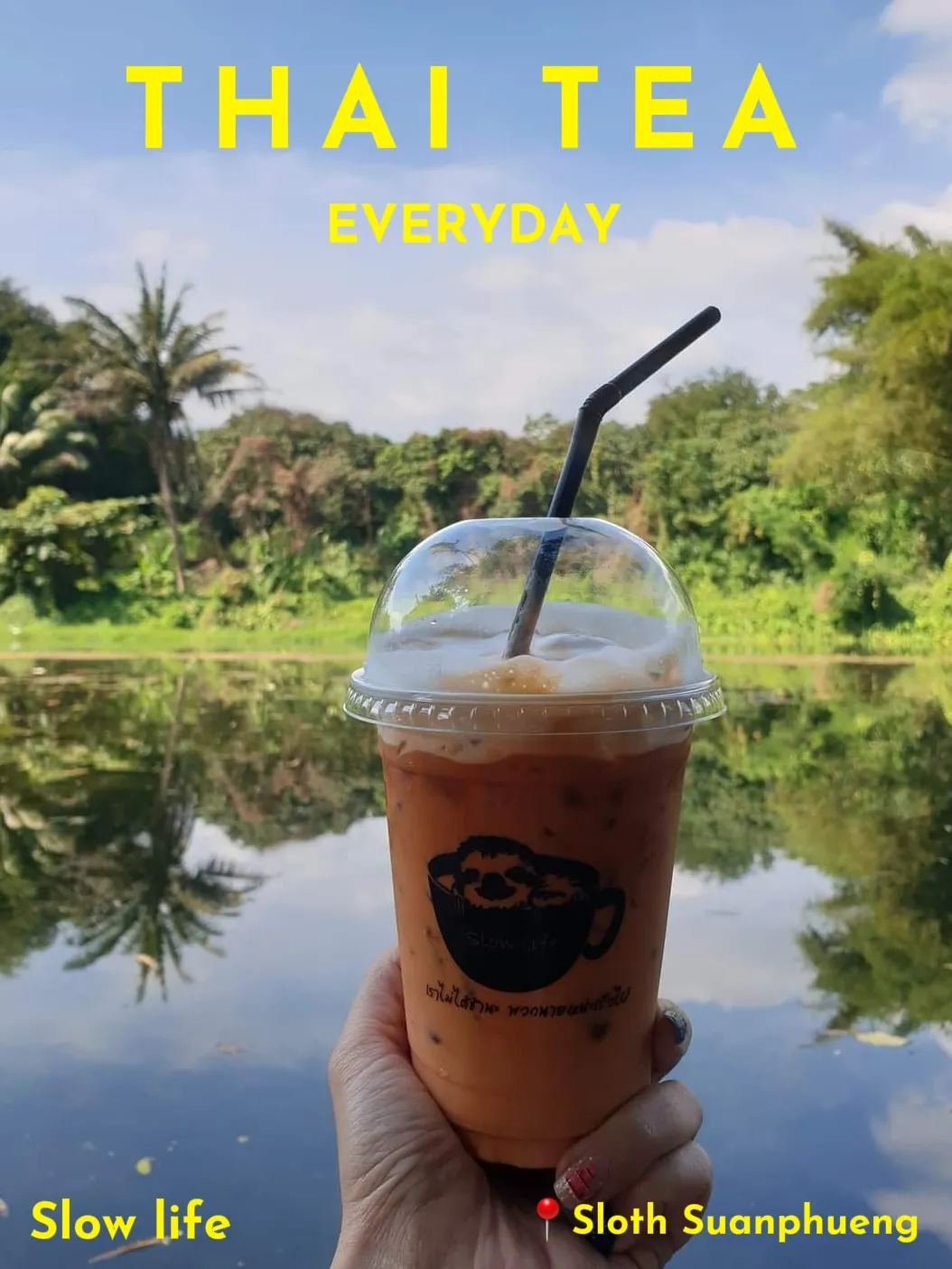 Thai Tea Everyday at Sloth Suanphueng | แกลเลอรีที่โพสต์โดย Thaiteaeveryday | Lemon8