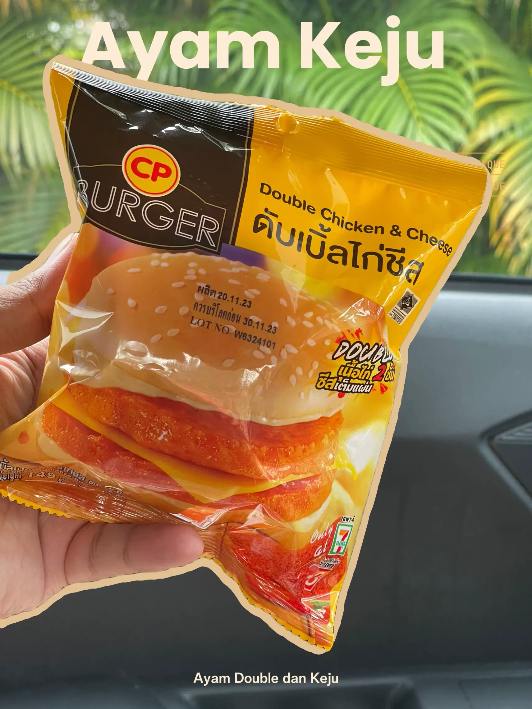 Seleksi Burger 7Eleven Thailand Yang Sedap | Galeri disiarkan oleh ...