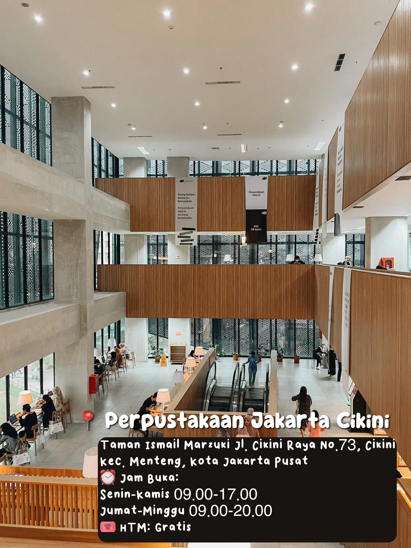 Review & Tutorial Perpustakaan Jakarta di TIM 📚 | Galeri diposting oleh ...