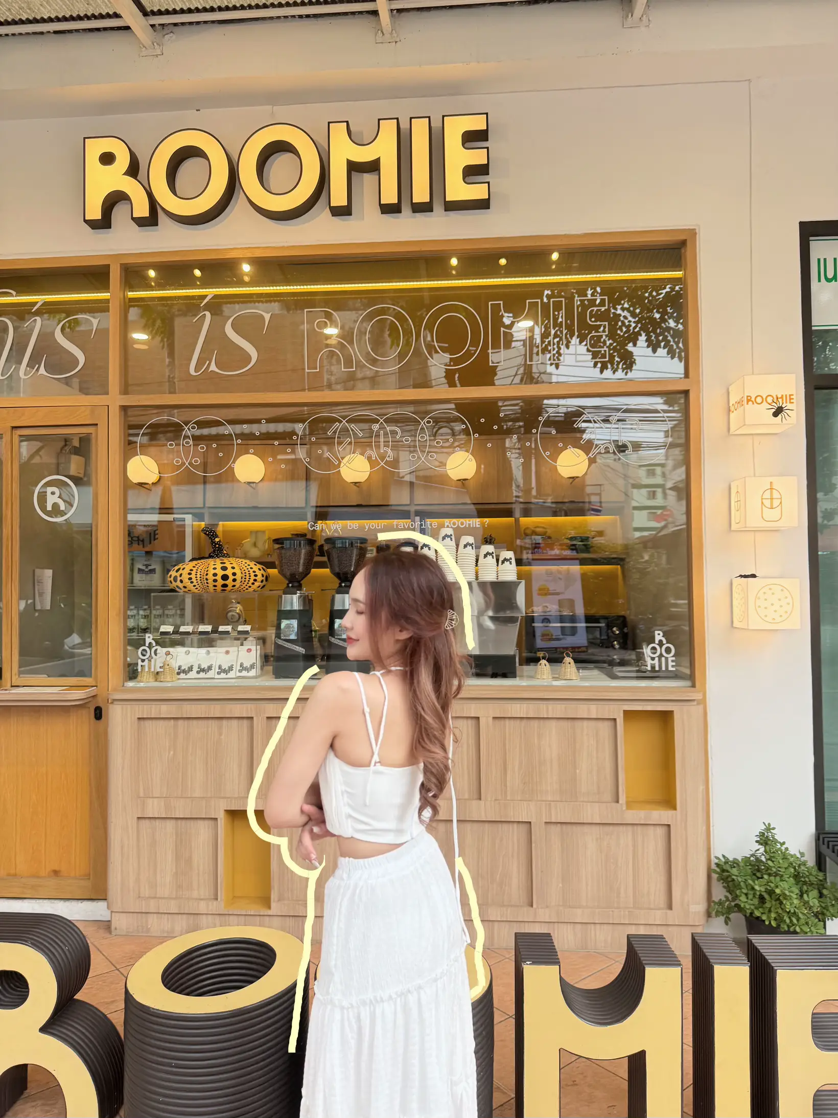 Roomie cafe 🍋🍑 | แจกพิกัดคาเฟ่ย่านประชาชื่น | แกลเลอรีที่โพสต์โดย ɴᴜᴛᴛᴏ °• •° | Lemon8