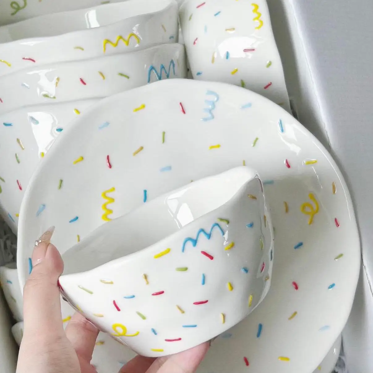 🌷 ชุดจานชามเซรามิค ลายน่ารักๆ 📍https://shope.ee/7pUPJi | แกลเลอรีที่ ...