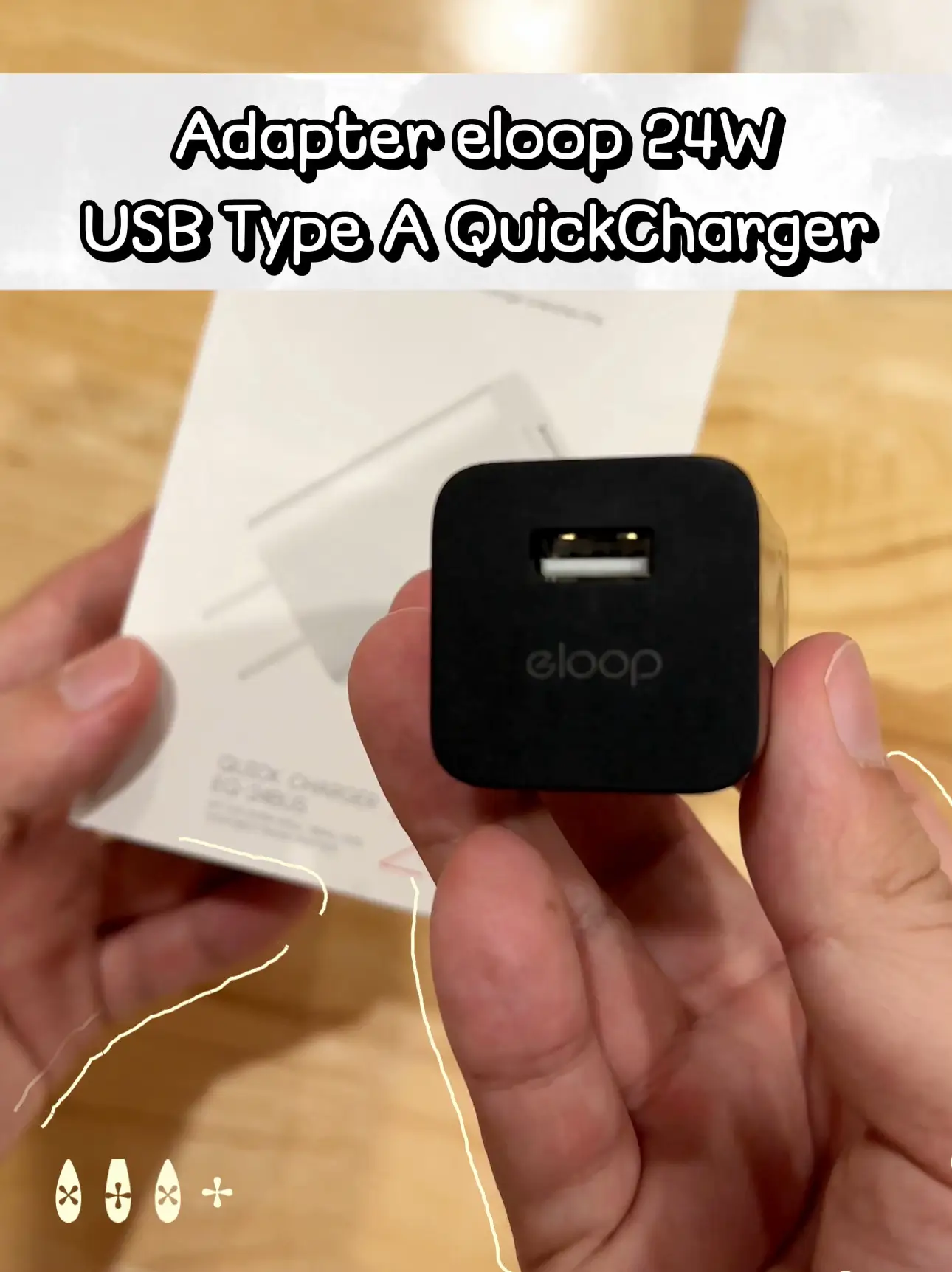 Adapter eloop 24W Quick charger | แกลเลอรีที่โพสต์โดย SmilefaceReview ...