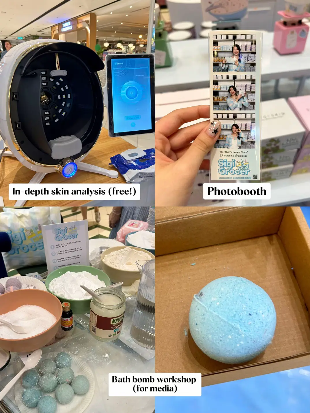 This skincare popup looks like a grocery store! 🛒🥑 | แกลเลอรีที่โพสต์ ...