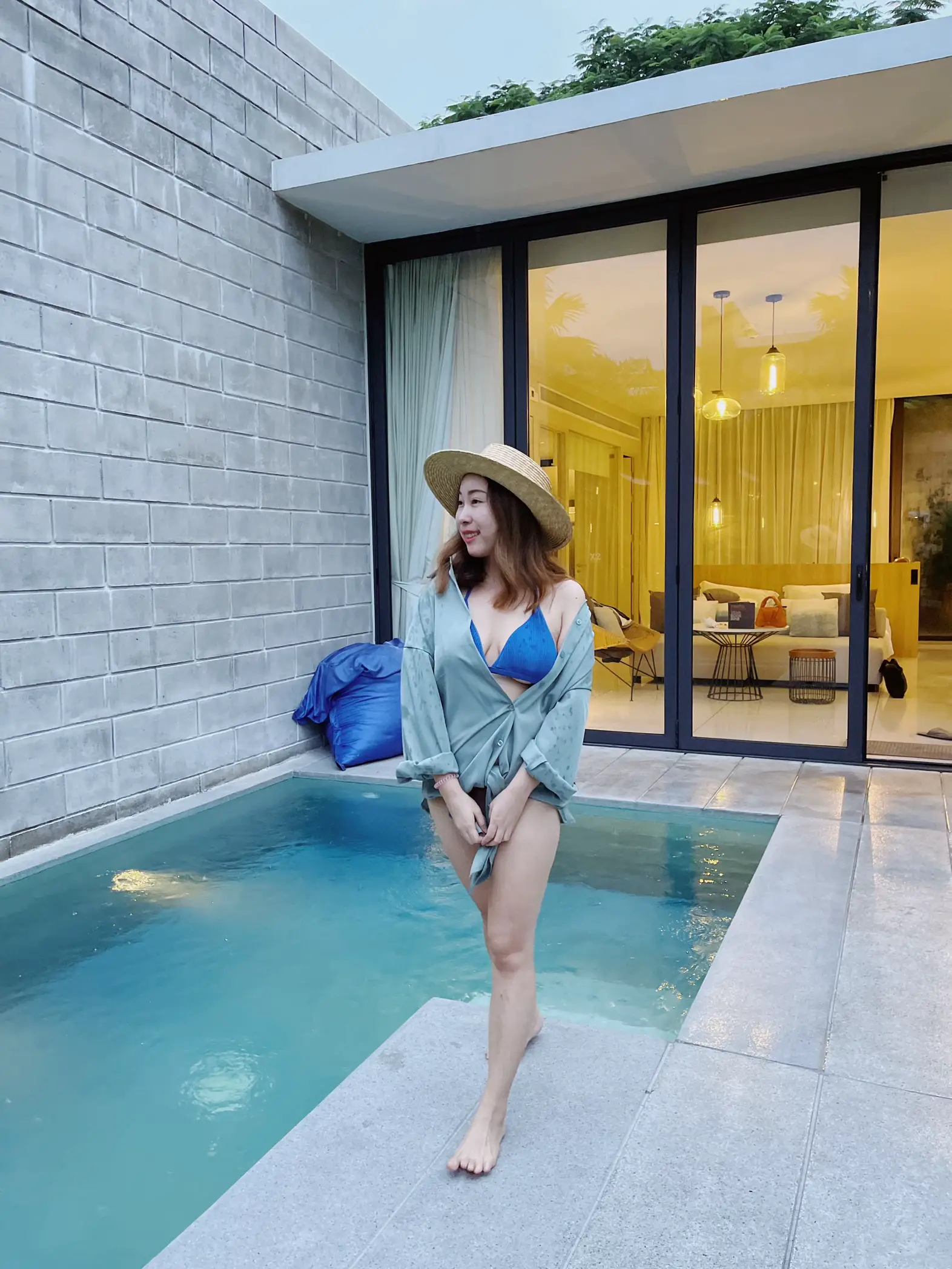 Private Pool Villa ใกล้กรุงเทพ | Cross Oceanphere 🌊🍕 | แกลเลอรีที่โพสต์โดย Hubbytogo | Lemon8