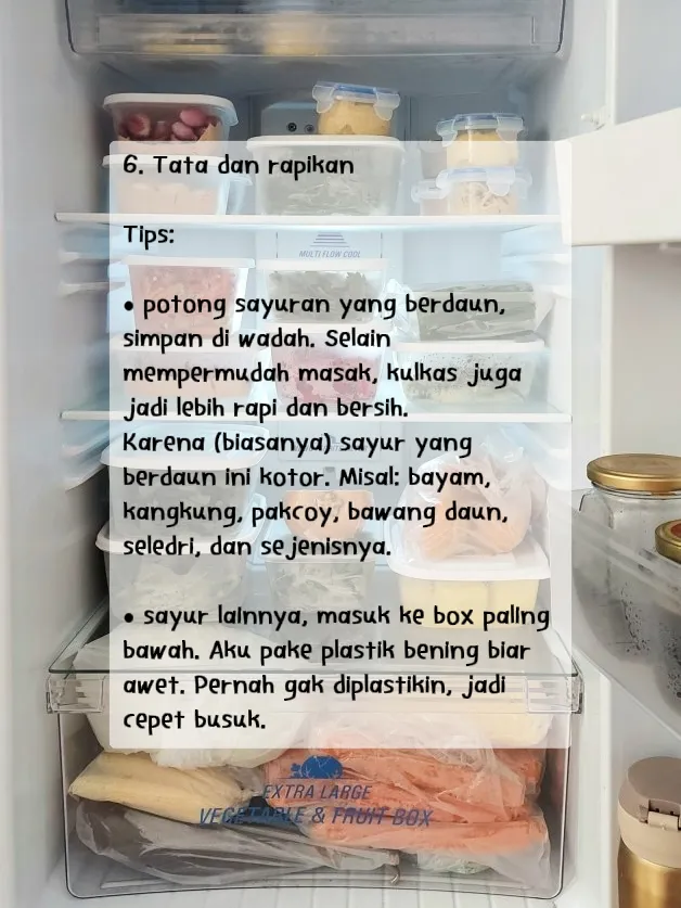 Tips Kulkas Bersih & Rapi | แกลเลอรีที่โพสต์โดย Fasya | Lemon8
