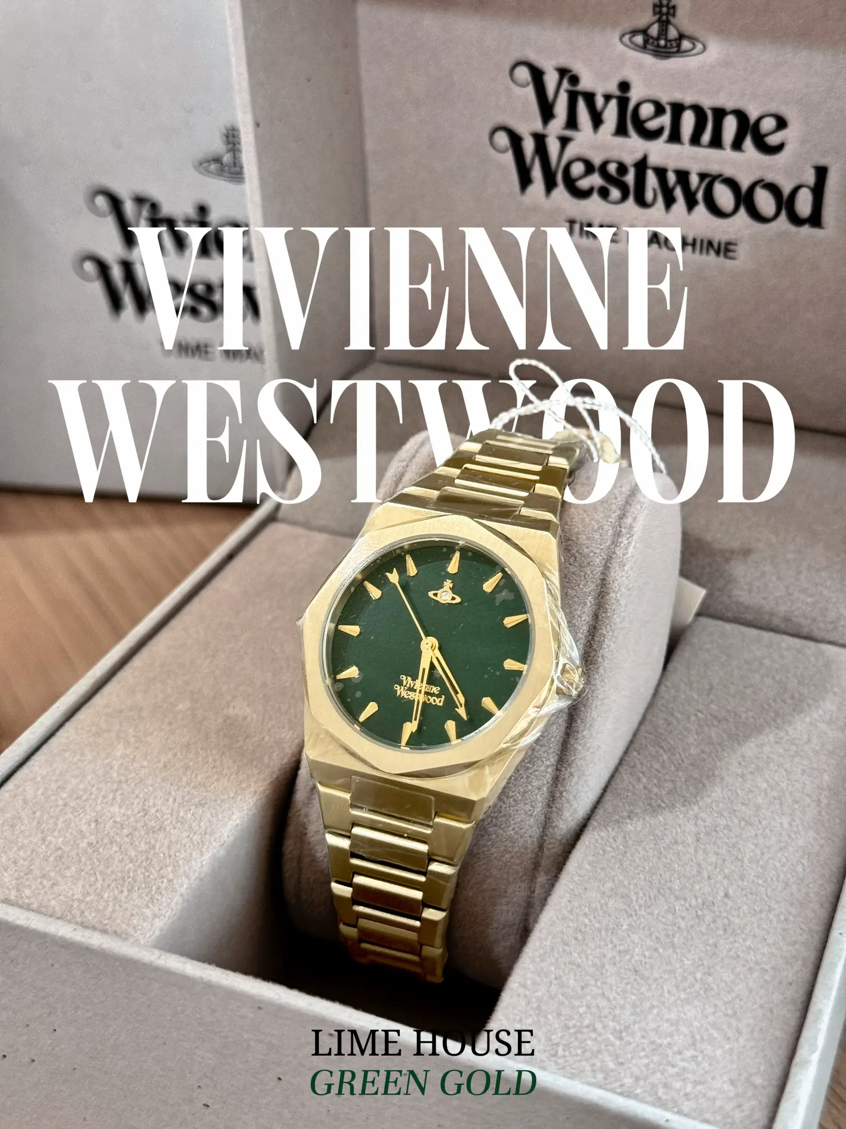 UNBOX l VIVIENNE WESTWOOD watch น้องเขียวทอง | แกลเลอรีที่โพสต์โดย ⁿ ...