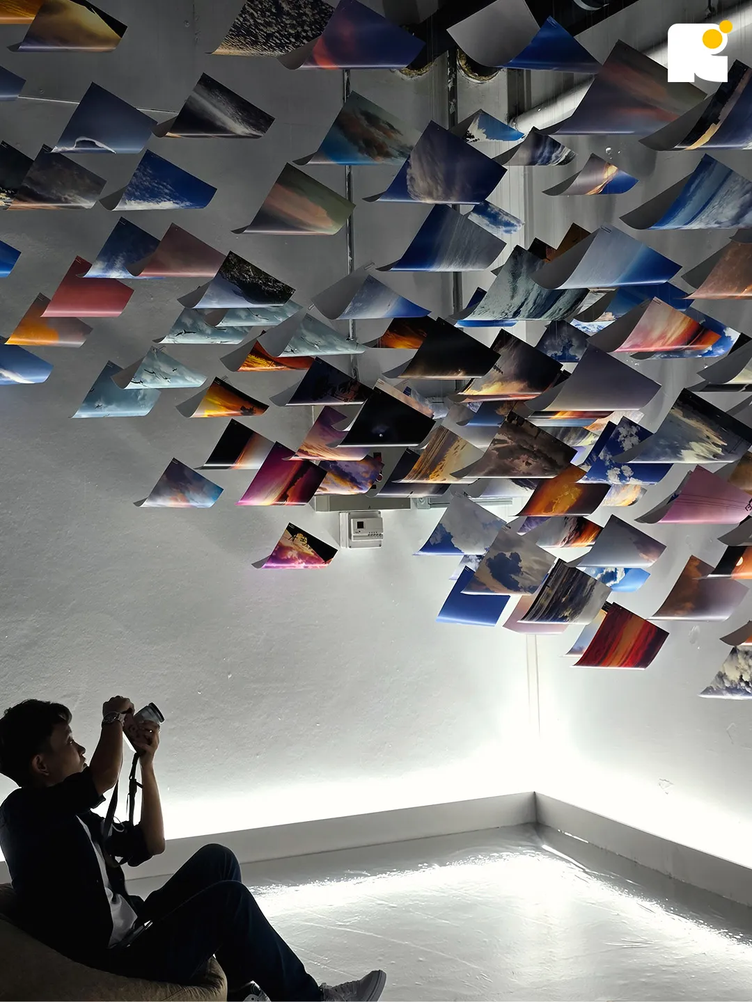 งาน Photo Installation ที่รวมท้อฃฟ้ากว่า 1,000 ภาพ | แกลเลอรีที่โพสต์ ...