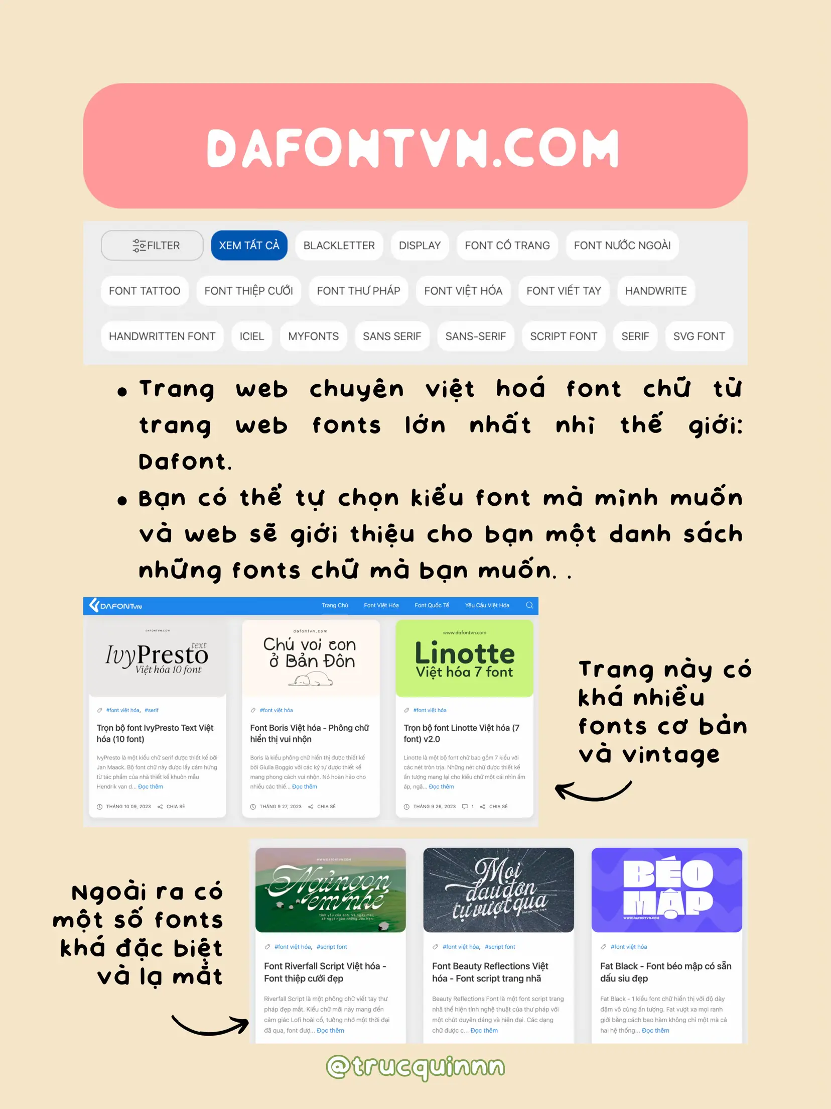 TẢI FONTS VIỆT HOÁ MIỄN PHÍ Ở ĐÂU? | Bộ sưu tập do Chị Giáo Quìn🌷 đăng ...