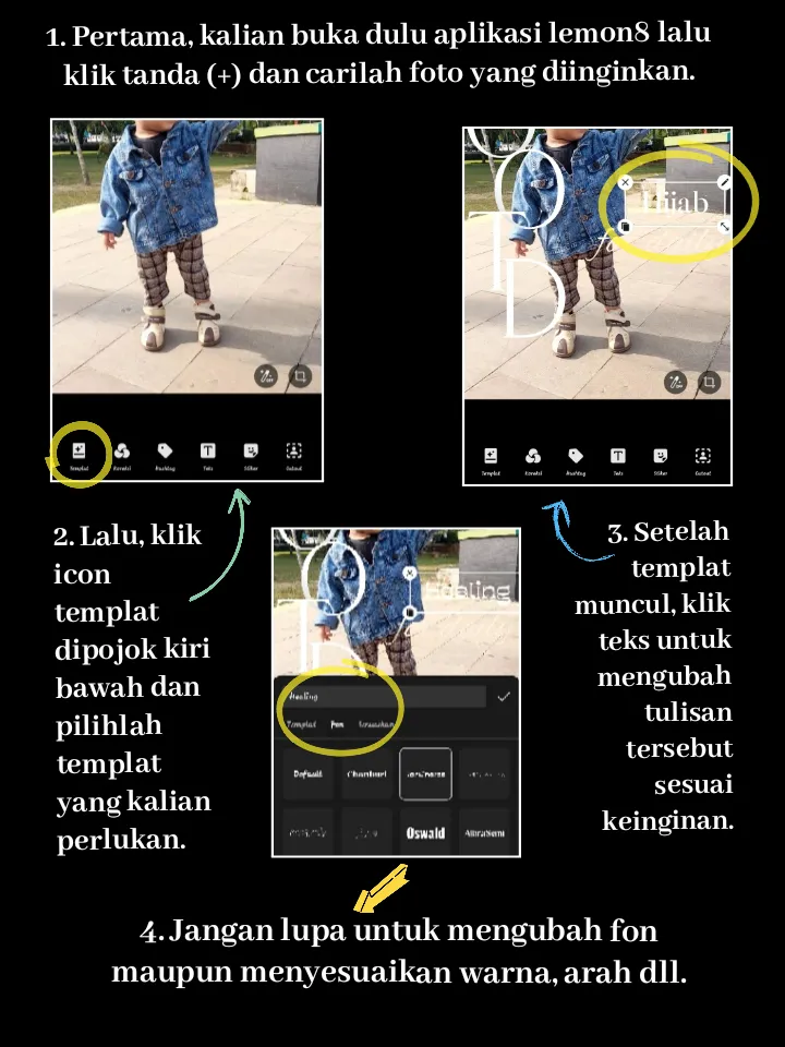 Editing Templat with Lemon8🍋 | Galeri diposting oleh Liyaa🌸 | Lemon8