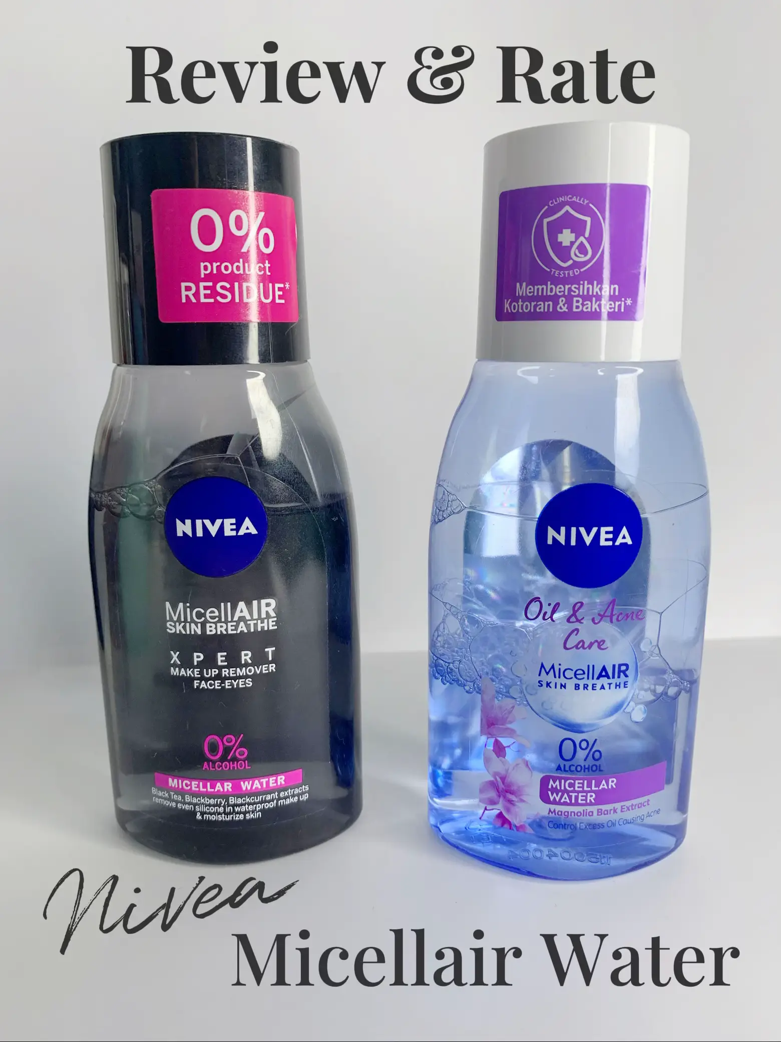Nivea Micellar water Review & Rate!!! | Galeri diposting oleh Taqiyya ...