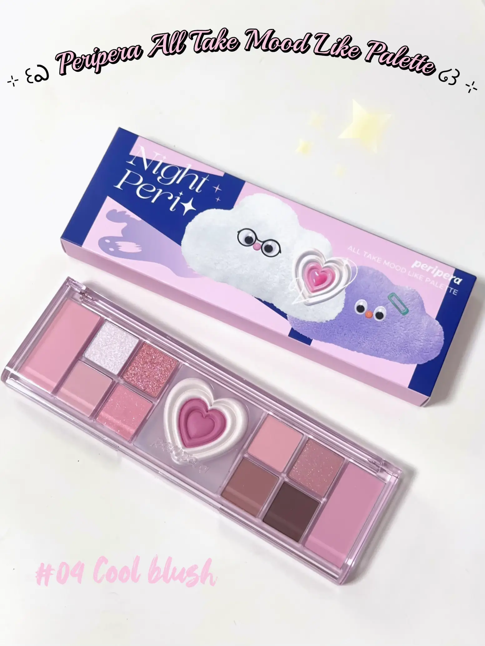 พาเลทชมพูคูลโทน Peripera #04 cool blush | แกลเลอรีที่โพสต์โดย Nananatt ...