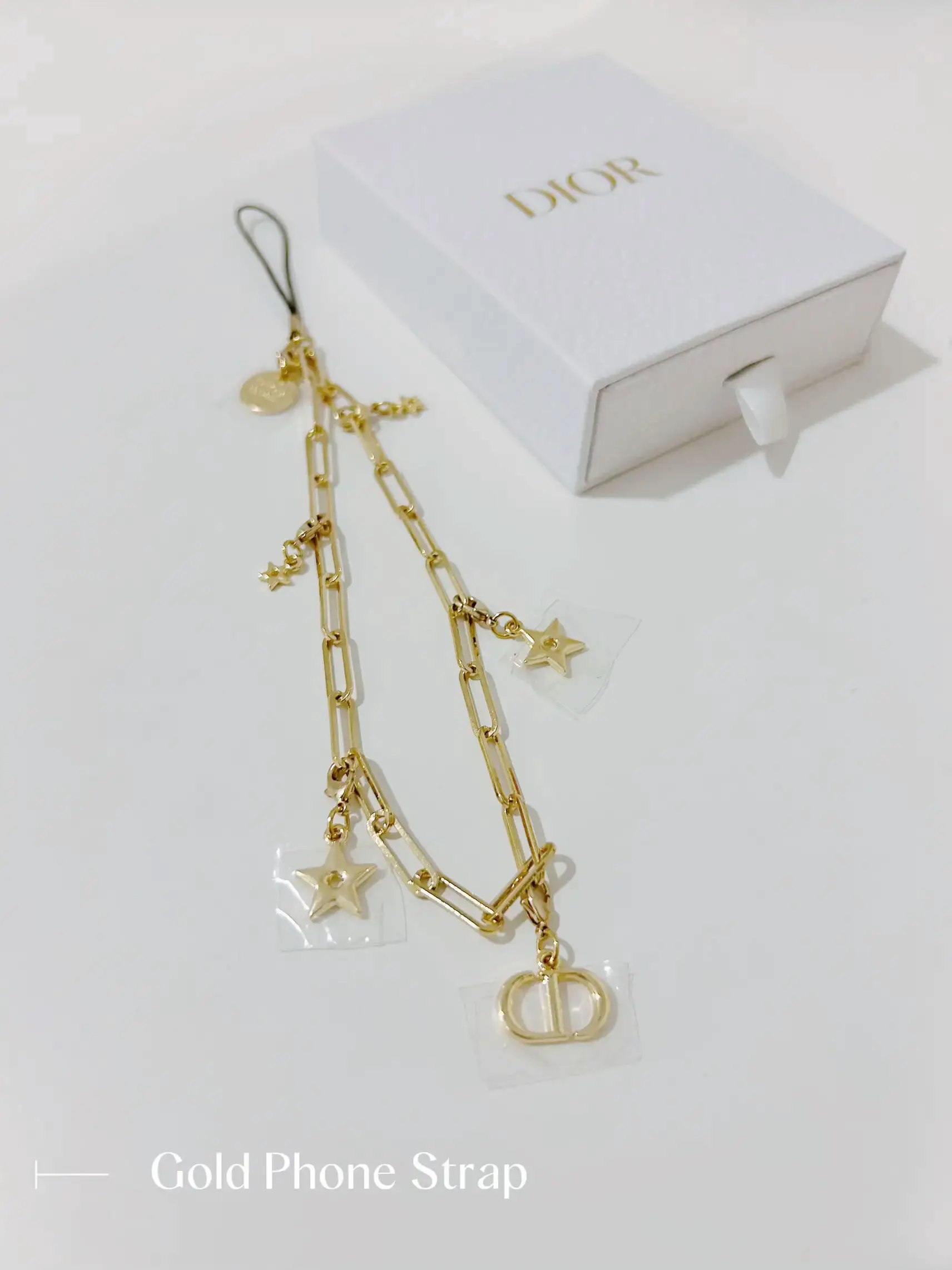 ทำสร้อยสวยๆ จาก • DIOR • Phone Strap กันนน | แกลเลอรีที่โพสต์โดย PiPi ...