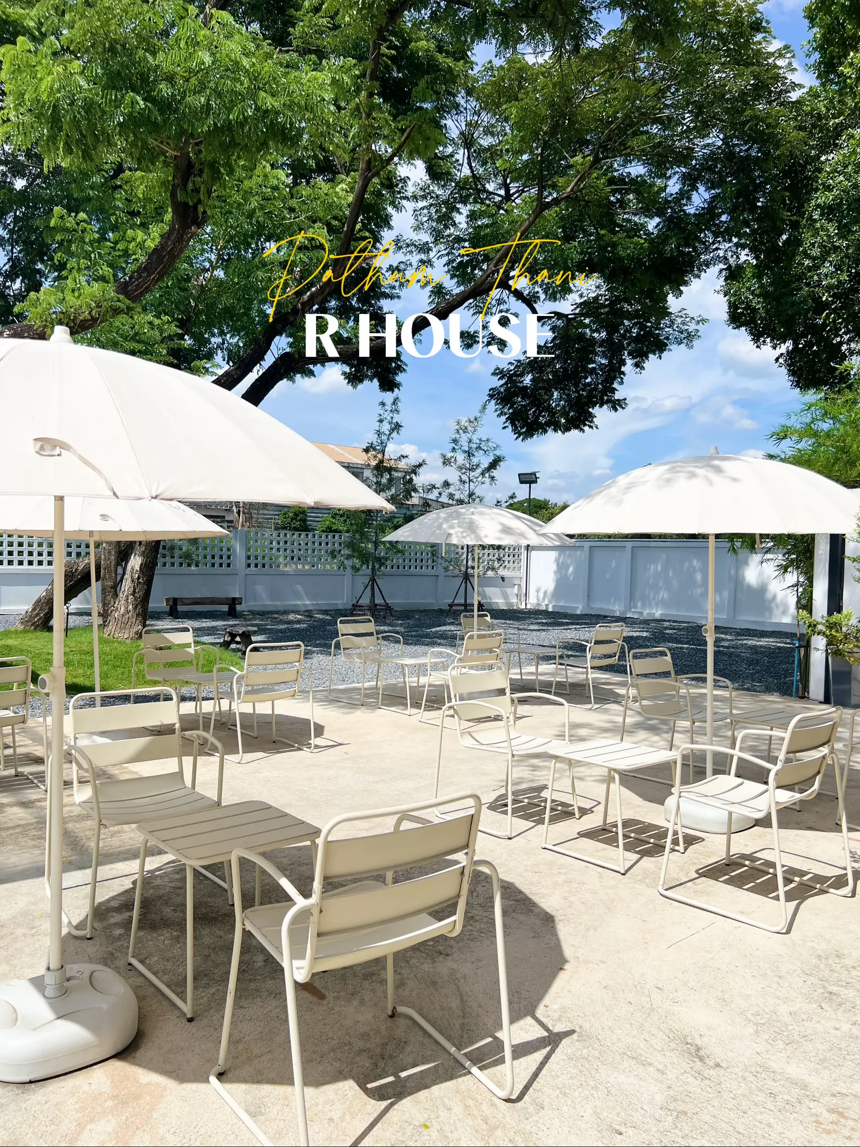 คาเฟ่ย่านคลองคลวง ปทุมธานี “R HOUSE” | แกลเลอรีที่โพสต์โดย NAPATSANAN.B ...