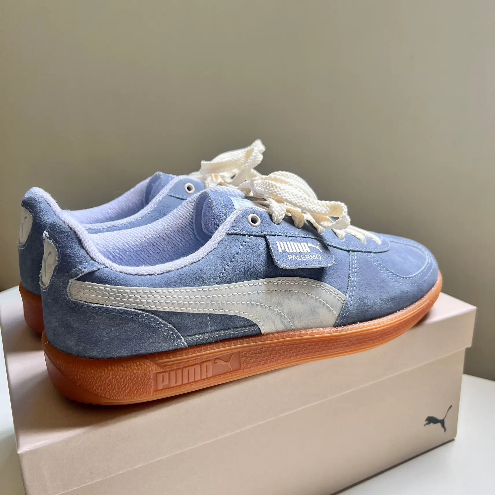 Puma🐆 palermo ⚫️⚪️ รองเท้าผ้าใบขาวดำ ที่ถูกต้อง 💥👟 | แกลเลอรีที่โพสต์ ...
