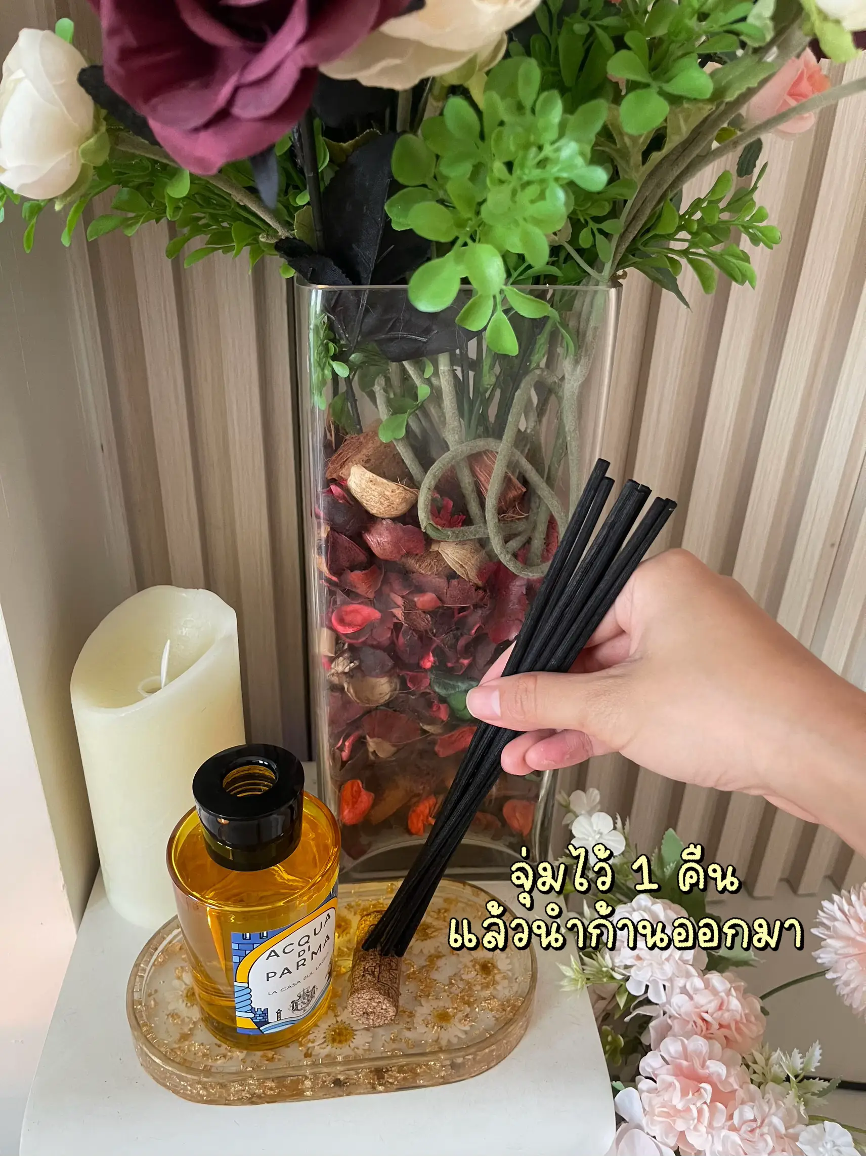 ไป Workshop Diffuser ก้านหอมที่สยาม ขวดเดียวในโลกกันนน | แกลเลอรีที่โพสต์โดย ffairwayy | Lemon8
