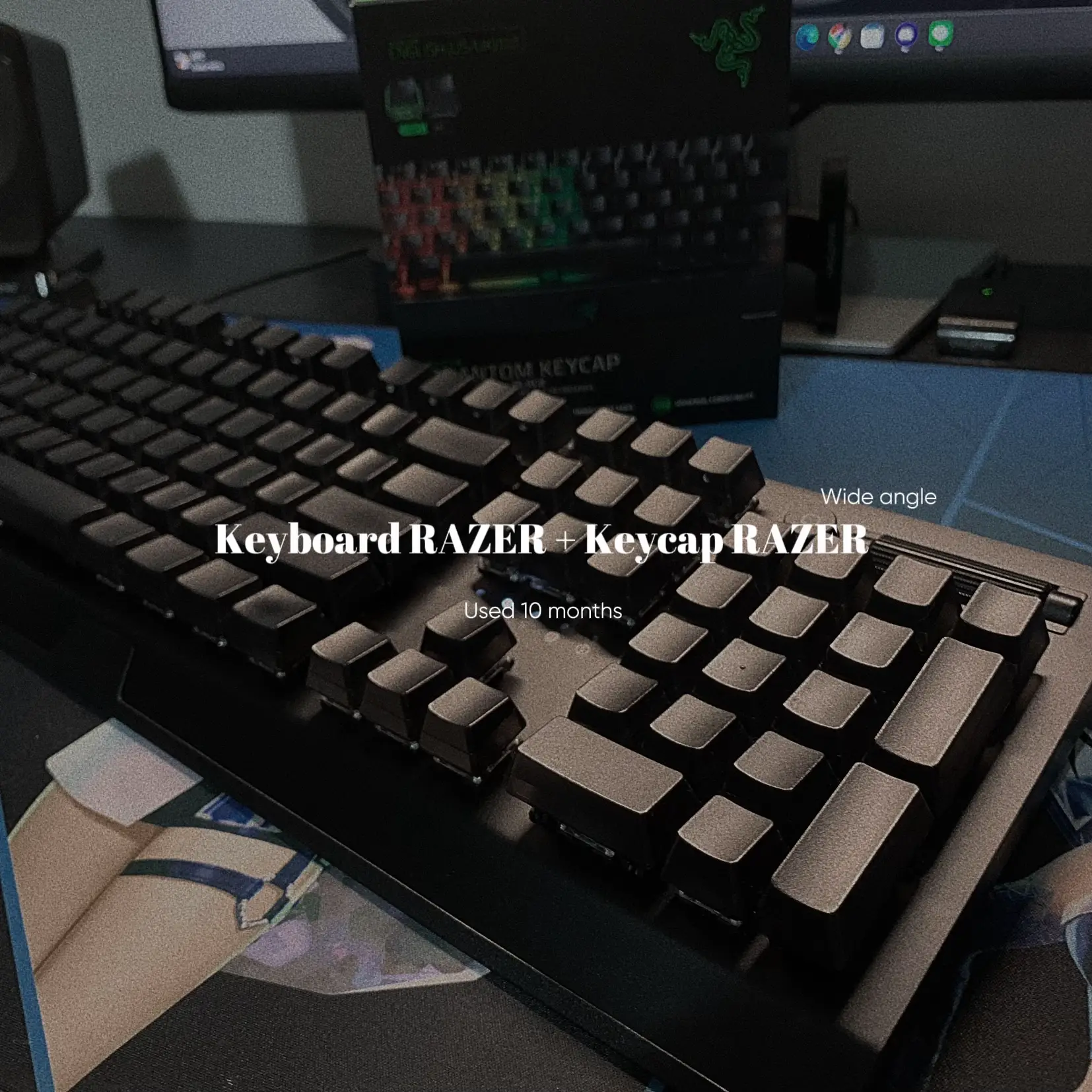 รีวิว Keycap ของ Razer โคตรหล่อ ⚫️ | แกลเลอรีที่โพสต์โดย โตแล้วแต่ติด ...