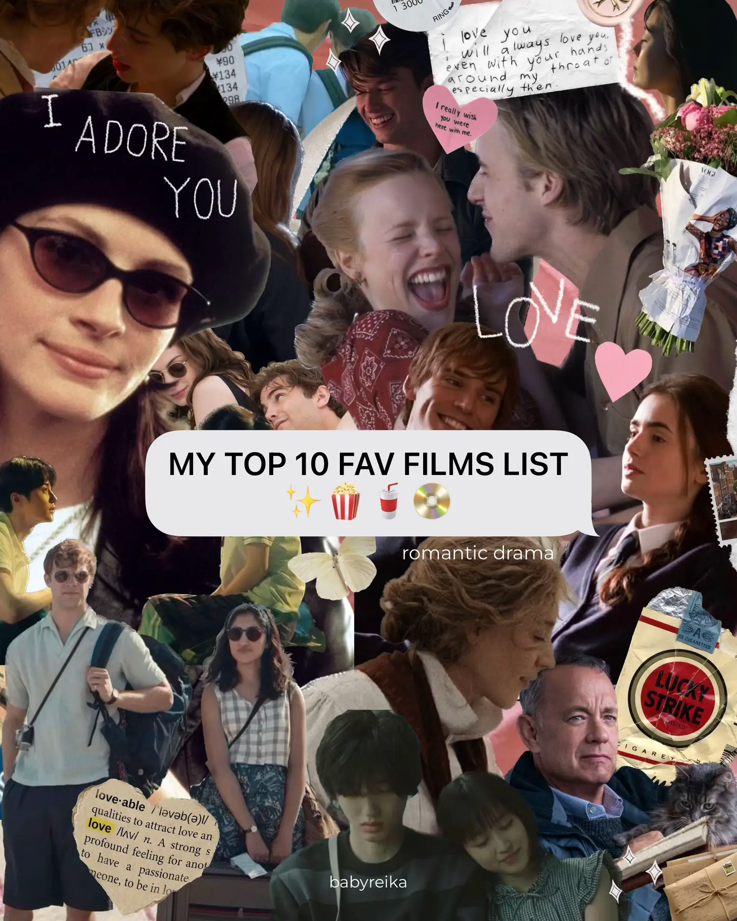 MY TOP 10 FAVORITE FILMS LIST ˙ ˖°🍿 ༘ ⋆｡˚ | แกลเลอรีที่โพสต์โดย ...