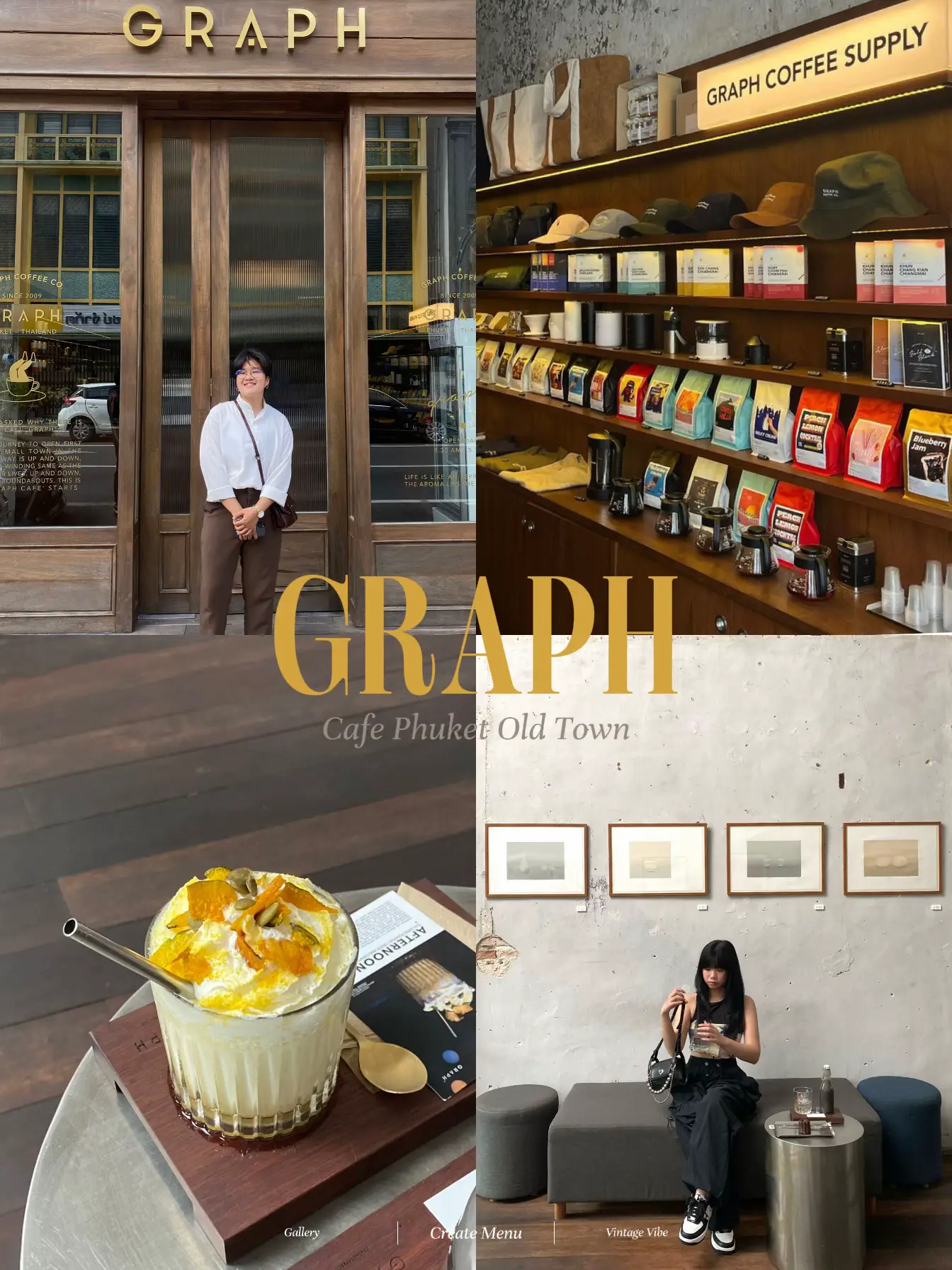 GRAPH cafe คาเฟ่วินเทจจากเชียงใหม่สู่ภูเก็ต 📷🤎 | แกลเลอรีที่โพสต์โดย T ...