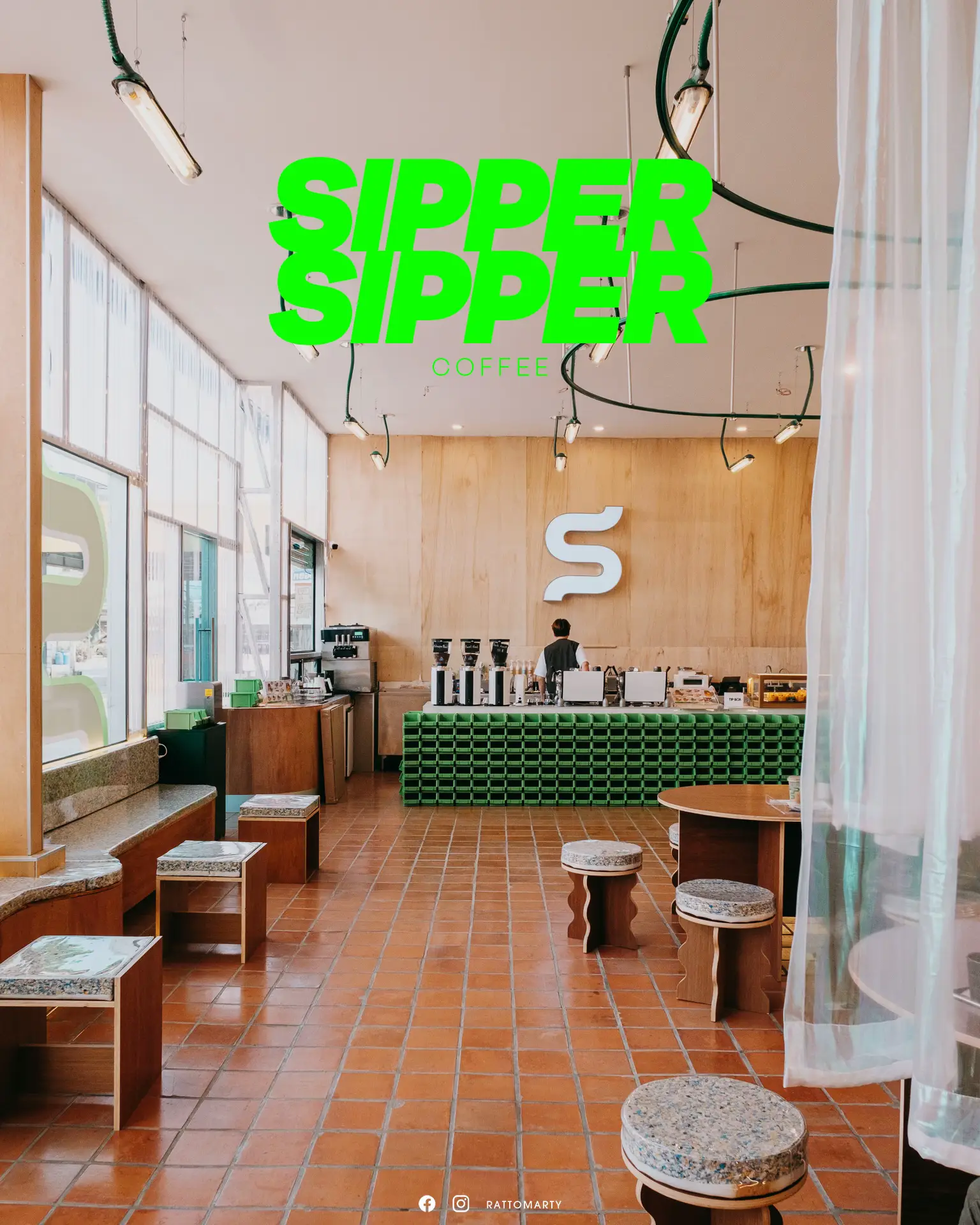 ”Sipper Sipper Coffee“ คาเฟ่น้องใหม่พระราม 2 ☕️🍵🥐 | แกลเลอรีที่โพสต์โดย ...