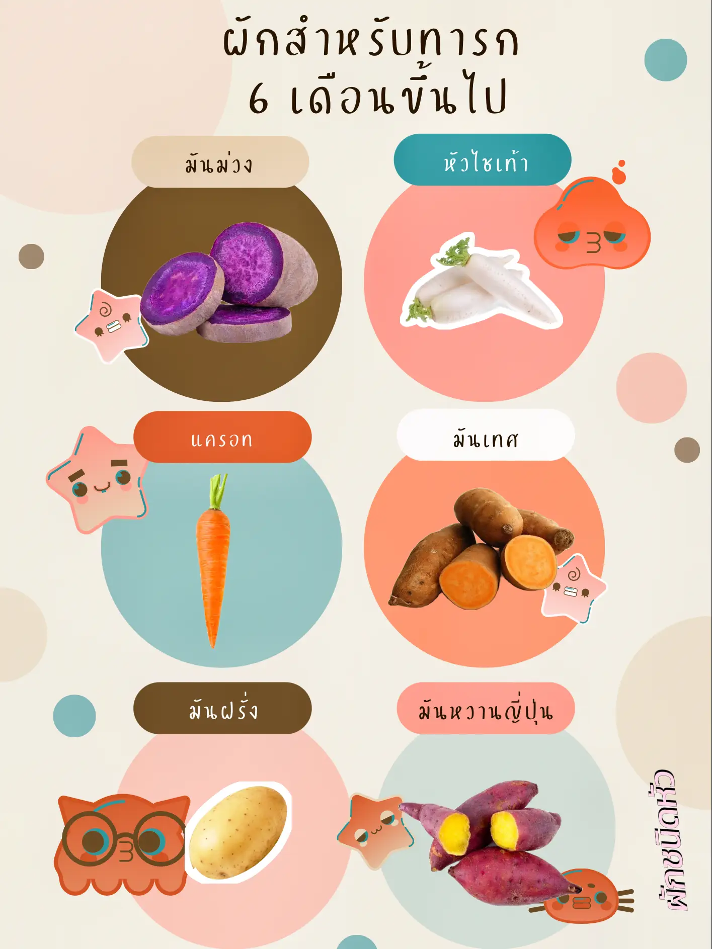 ผักสำหรับทารก 6 เดือนขึ้นไป🥬🌽🥕 | แกลเลอรีที่โพสต์โดย Mama Nathee | Lemon8