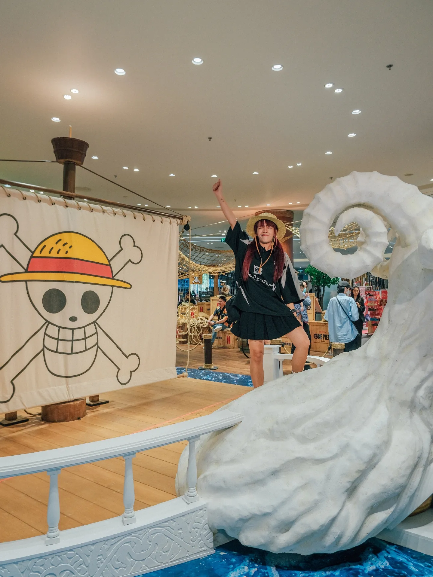 ☠️ มุ่งสู่แกรนไลน์ ในโลก 'วันพีช' ที่ไอคอนสยาม | แกลเลอรีที่โพสต์โดย ...