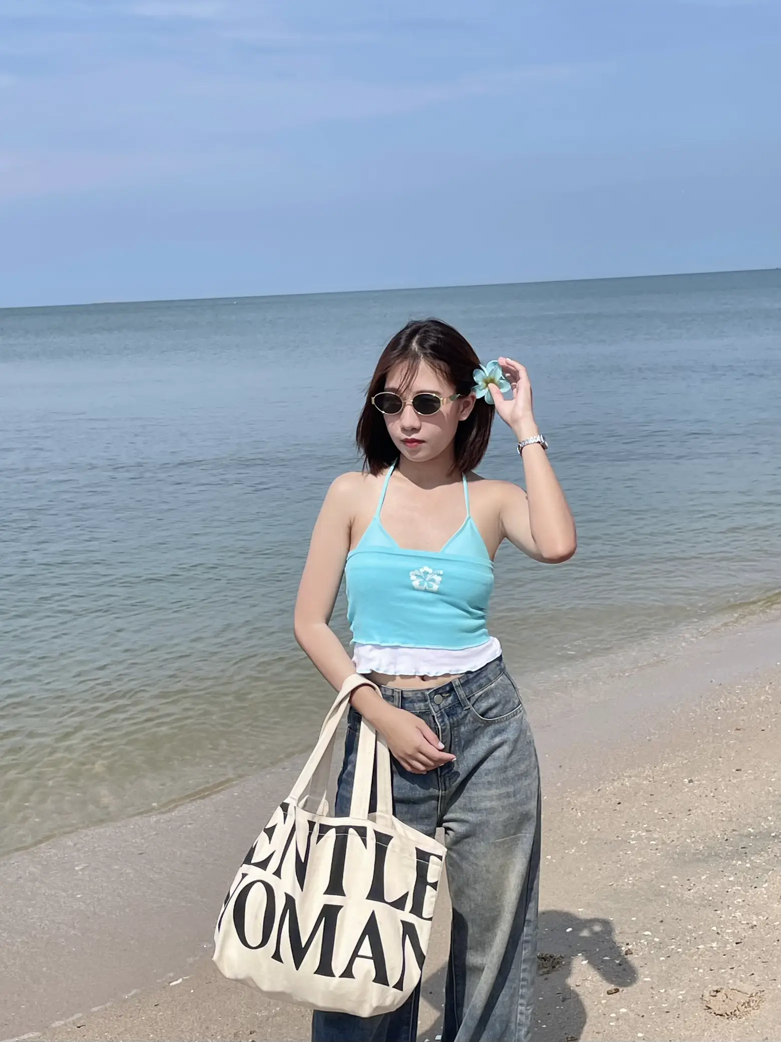 แชร์ไอเดียแต่งตัวไปทะเล | แกลเลอรีที่โพสต์โดย Beem | Lemon8