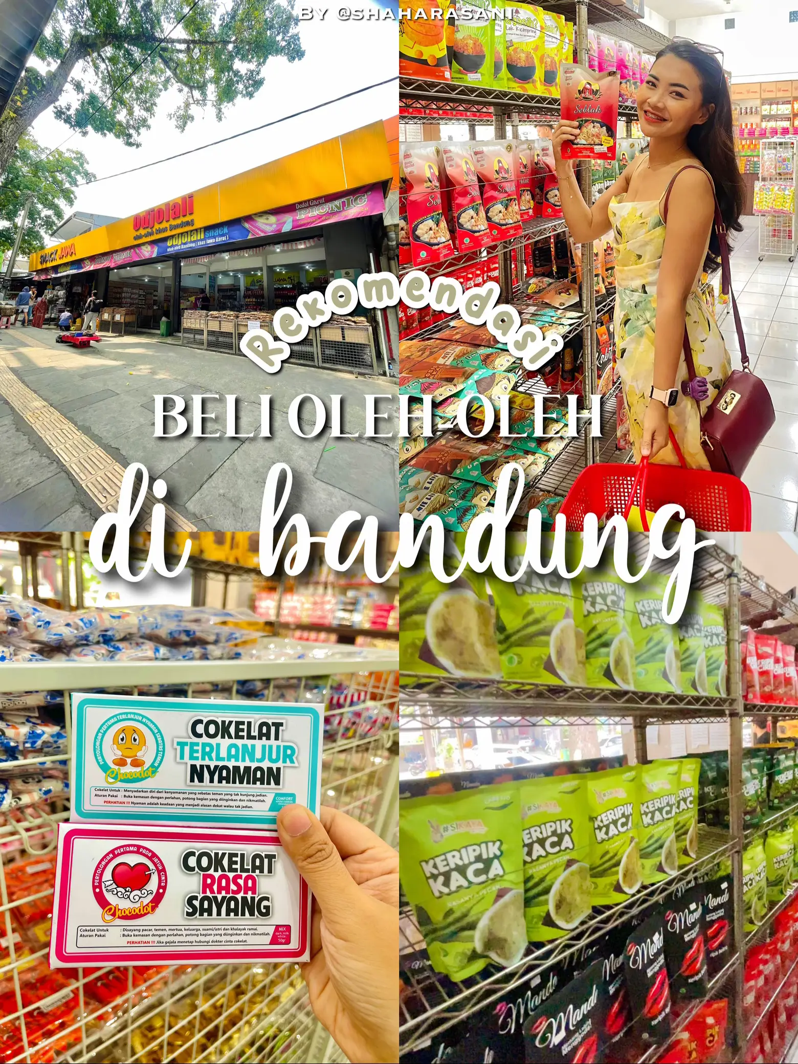 TEMPAT OLEH-OLEH MURAH DI BANDUNG | Video dipublikasikan oleh Shaharasani | Lemon8