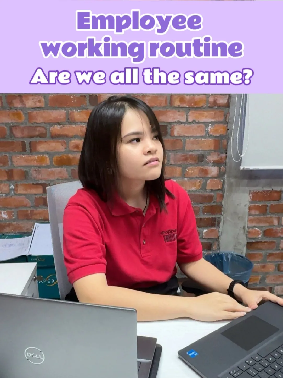 Employee's daily routine | Video diterbitkan oleh JUMP | Lemon8