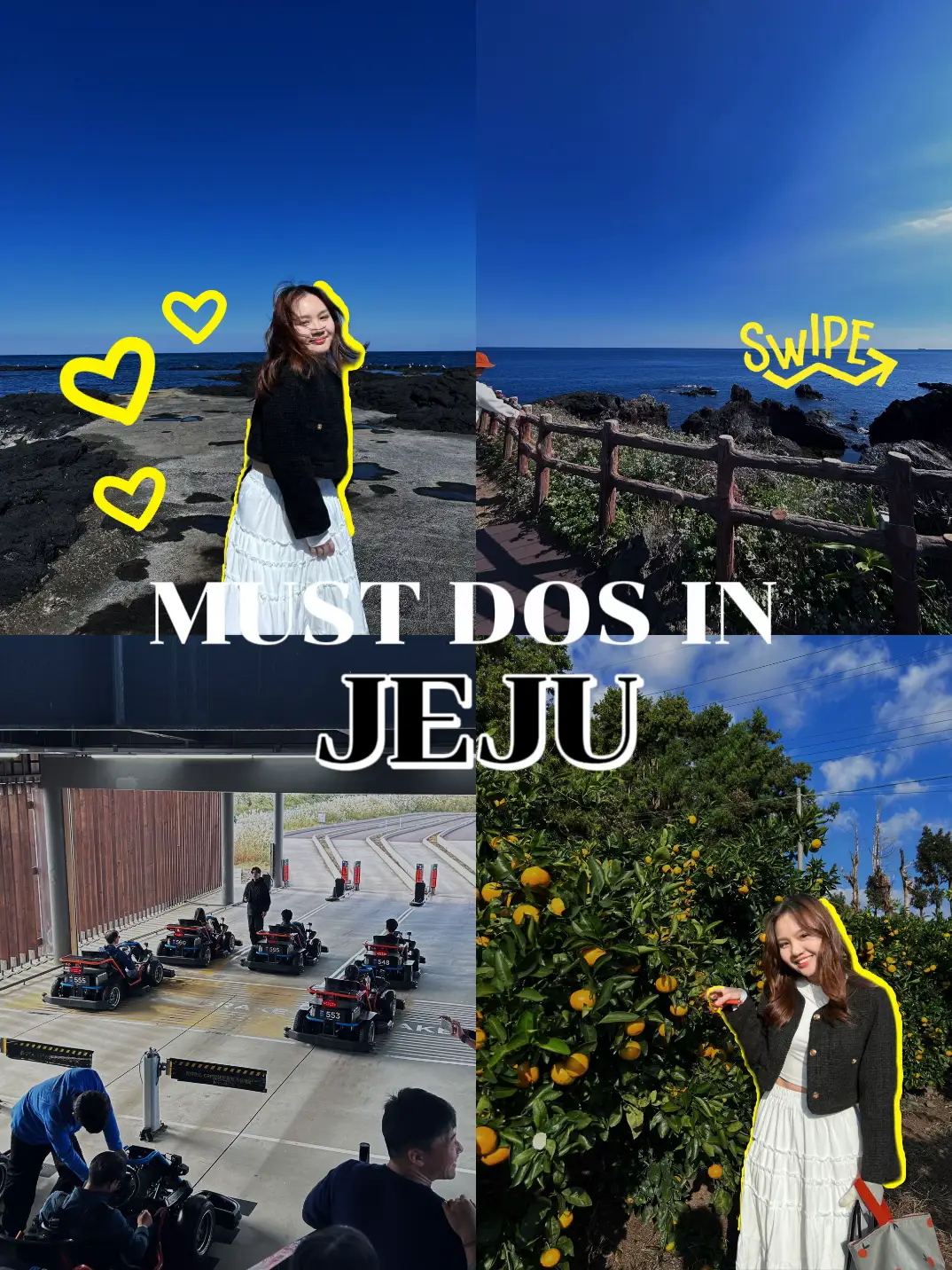 MUST DO in jeju: gokart & unlimited tangerines🍊 | Gallery posted by xin ...