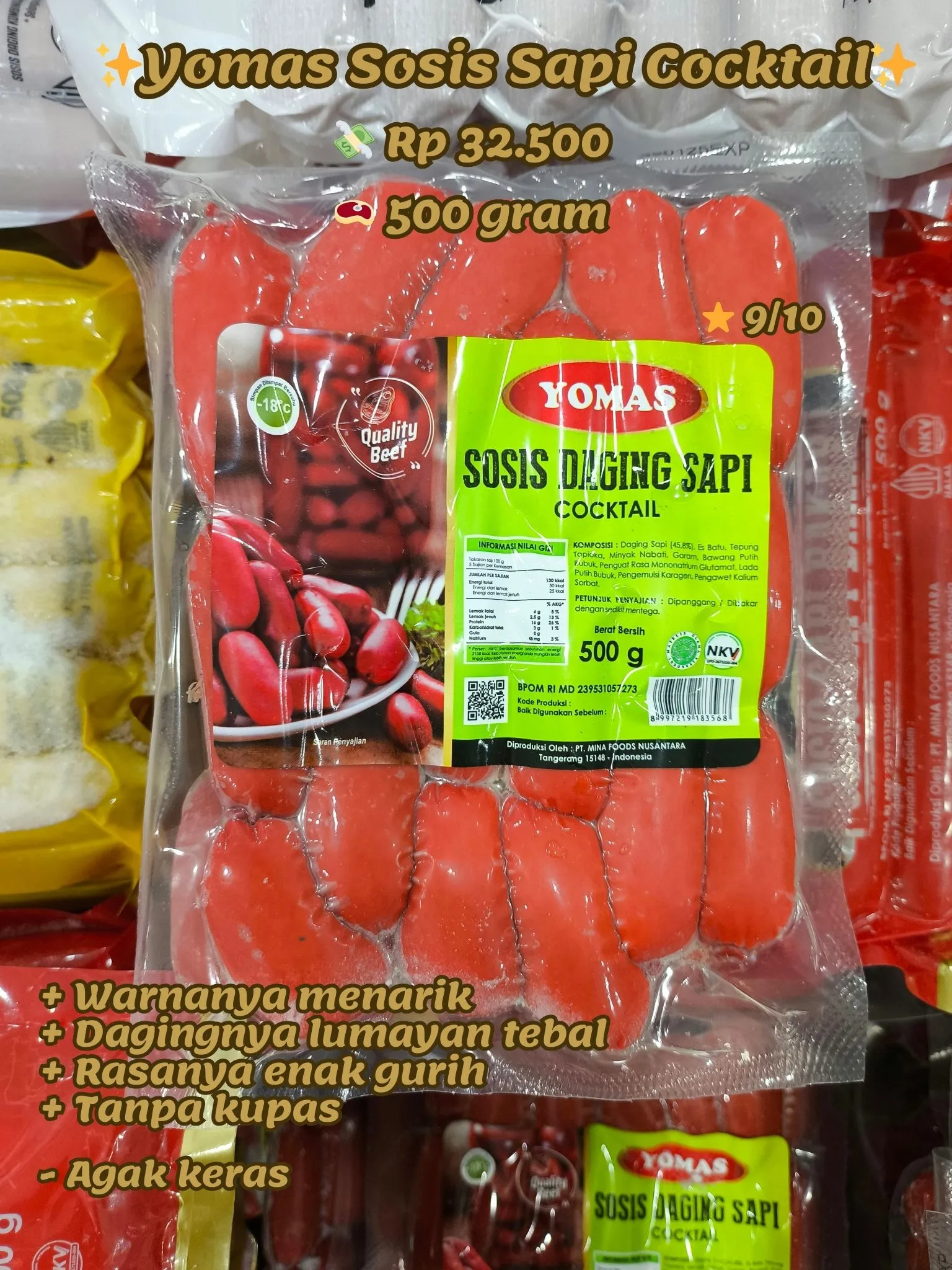 REKOMENDASI SOSIS COCKTAIL ENAK & TERJANGKAU🔥‼️ | Galeri diposting oleh ...