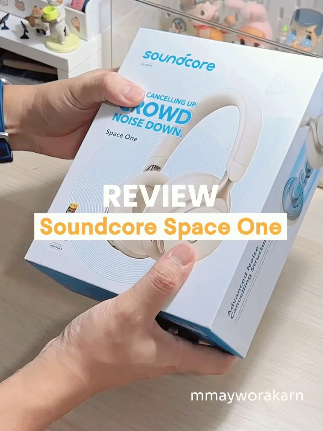 Soundcore Space One หูฟังตัดเสียงรบกวนราคาไม่ถึงหมื่น 🎧 | วิดีโอที่ ...