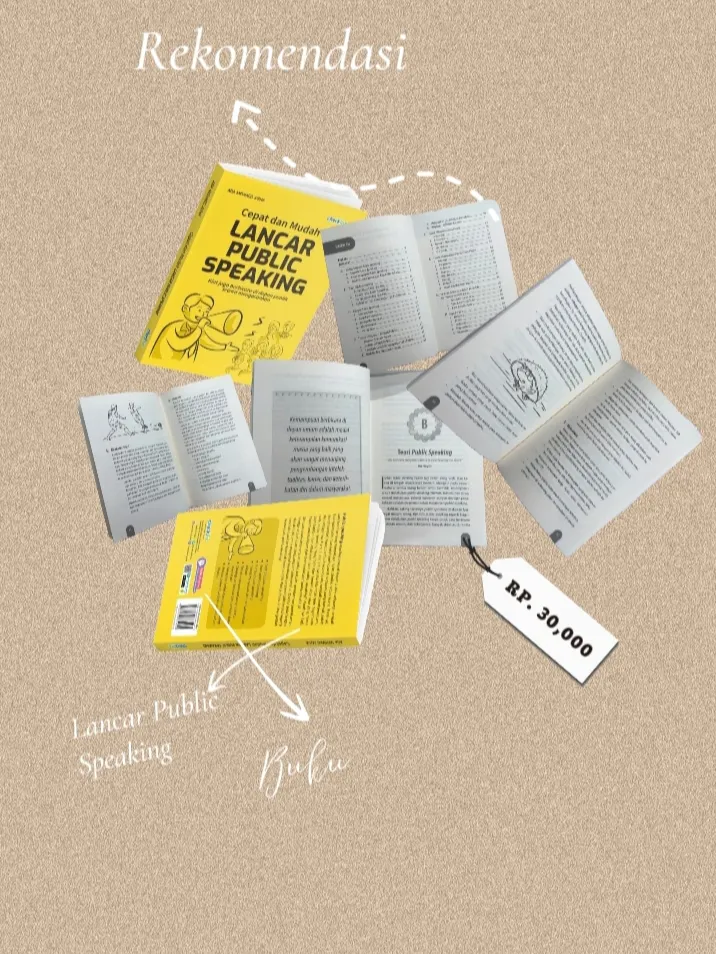 Rekomendasi Buku Lancar Public Speaking | Galeri diposting oleh Ayassx | Lemon8