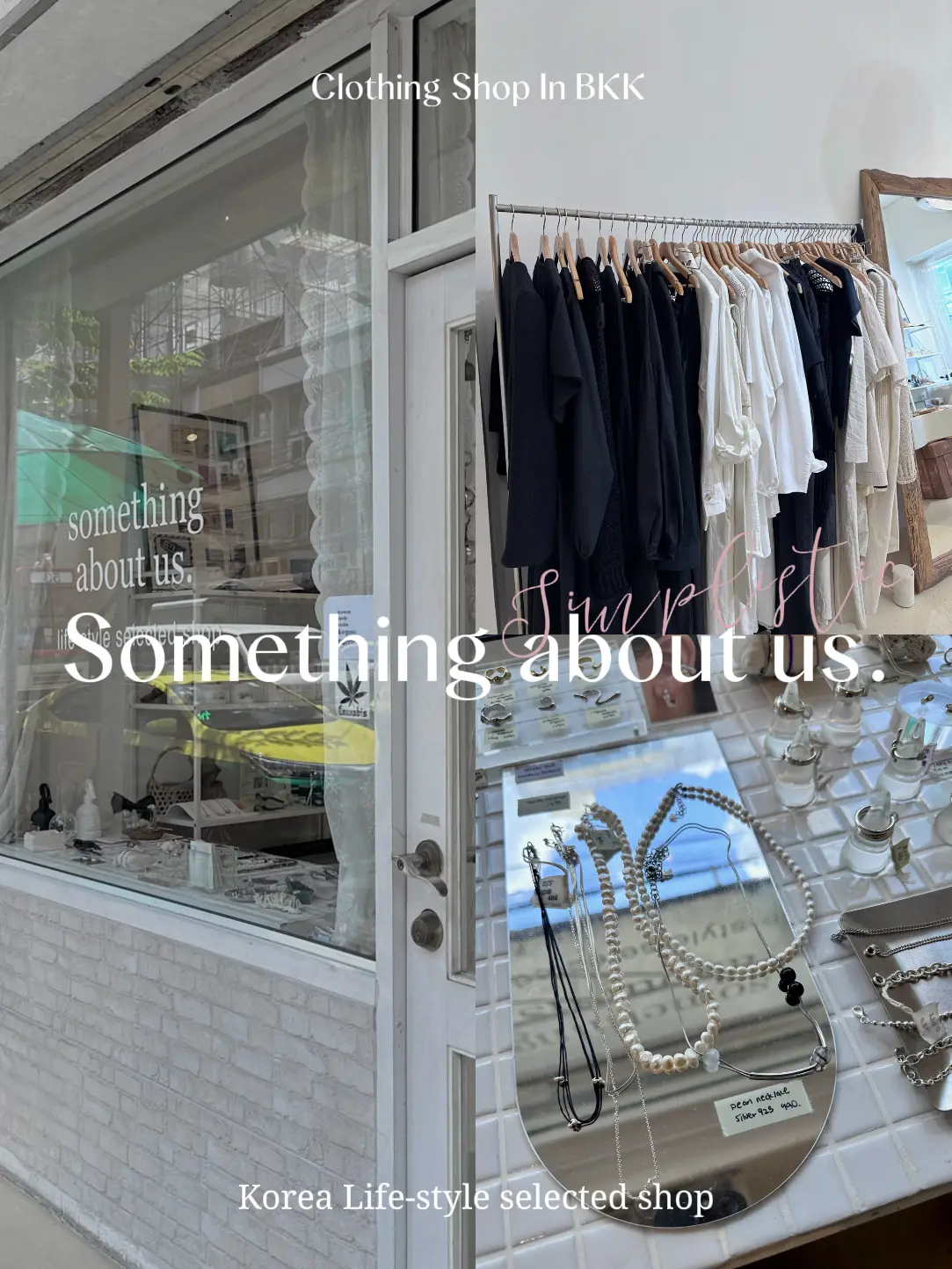 Korean clothing store 🇰🇷 in Bangkok • Something about us. | Gallery ...