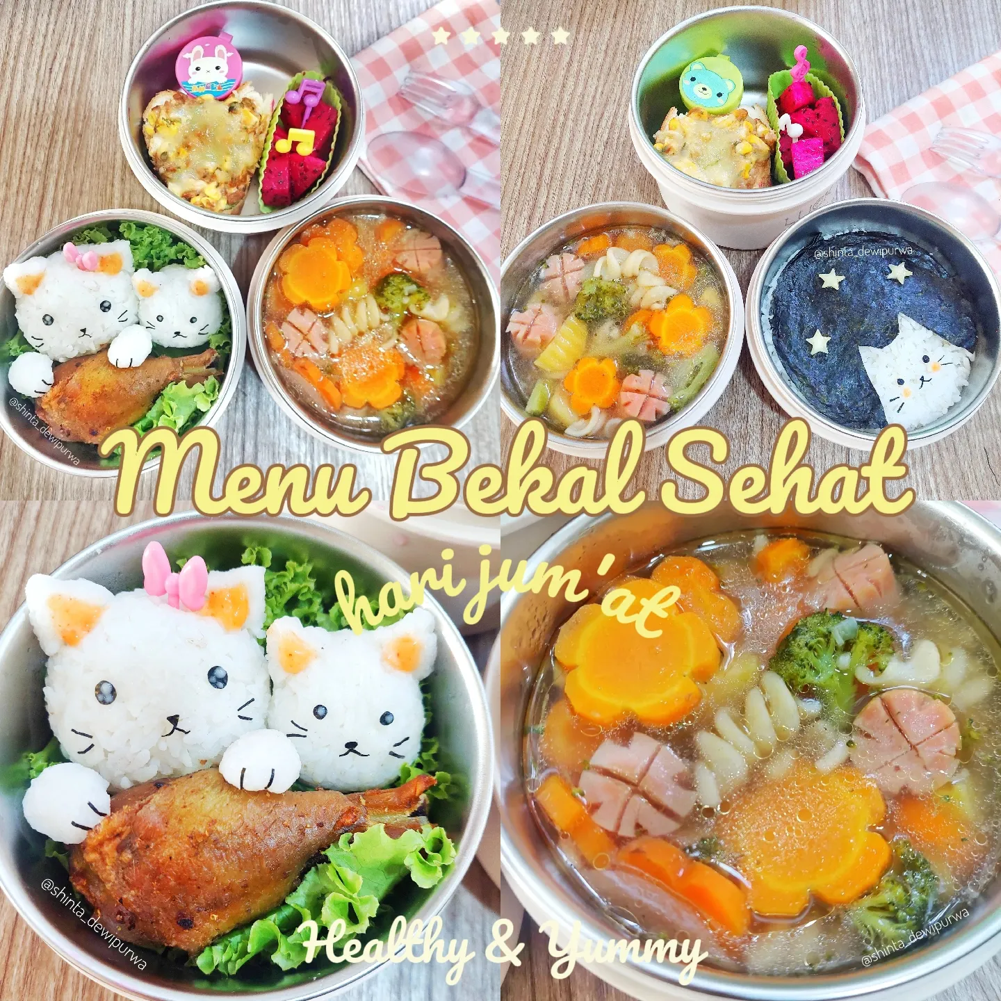 Menu Bekal Sehat hari jum'at 🥰 | Galeri diposting oleh Shinta Dewi | Lemon8
