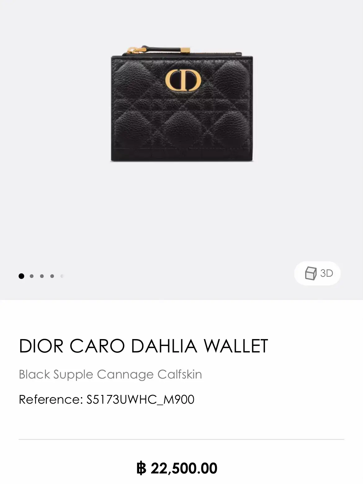 DIOR CARO DAHLIA WALLET | แกลเลอรีที่โพสต์โดย Ctvoyage | Lemon8