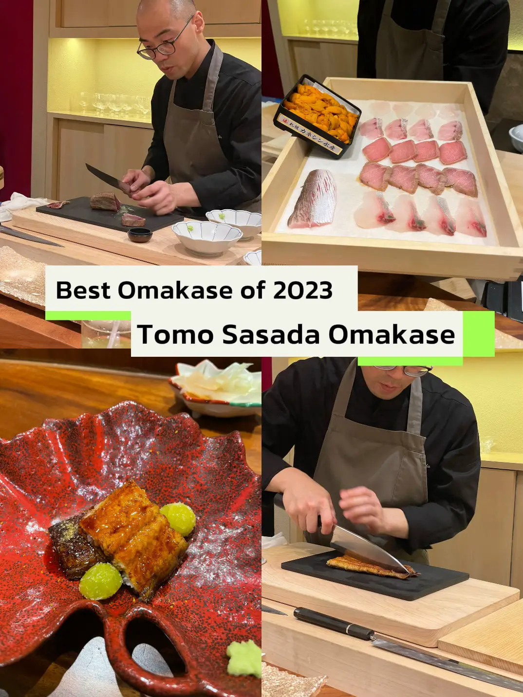🍣 Omakase by Chef Tomoki Sasada | แกลเลอรีที่โพสต์โดย eartherd | Lemon8