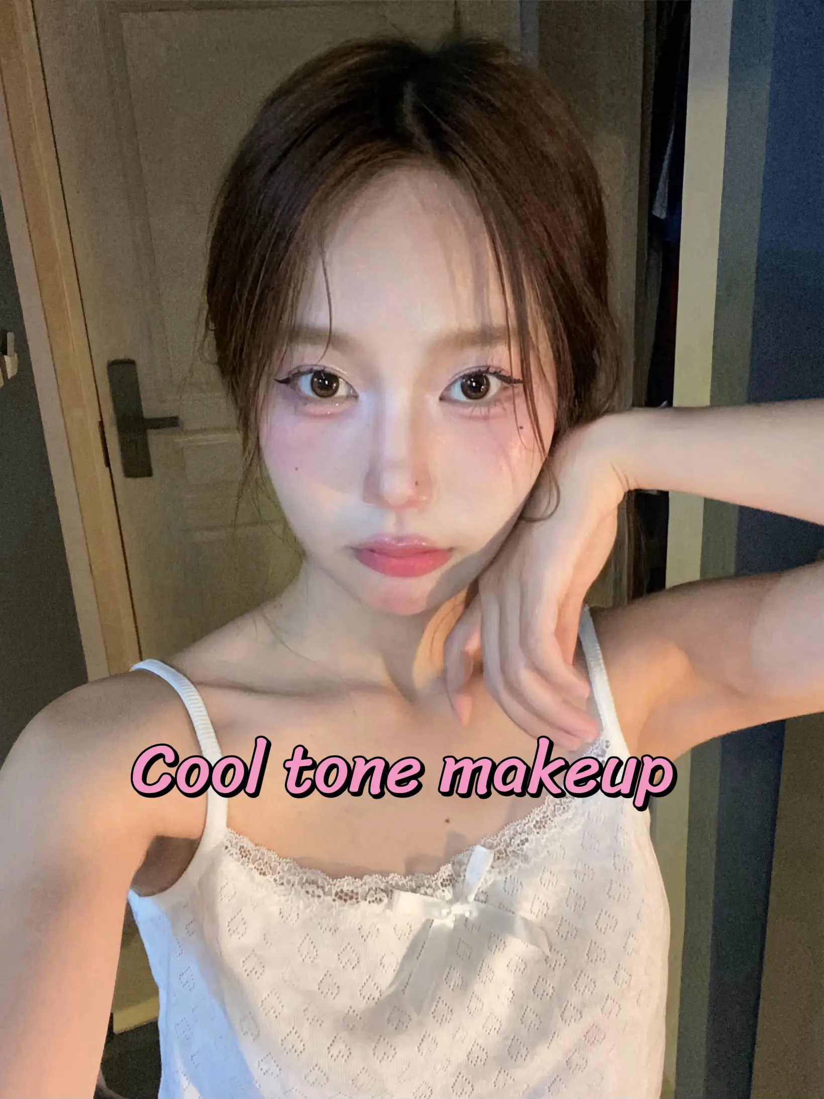 Cool tone makeup | วิดีโอที่เผยแพร่โดย bam | Lemon8