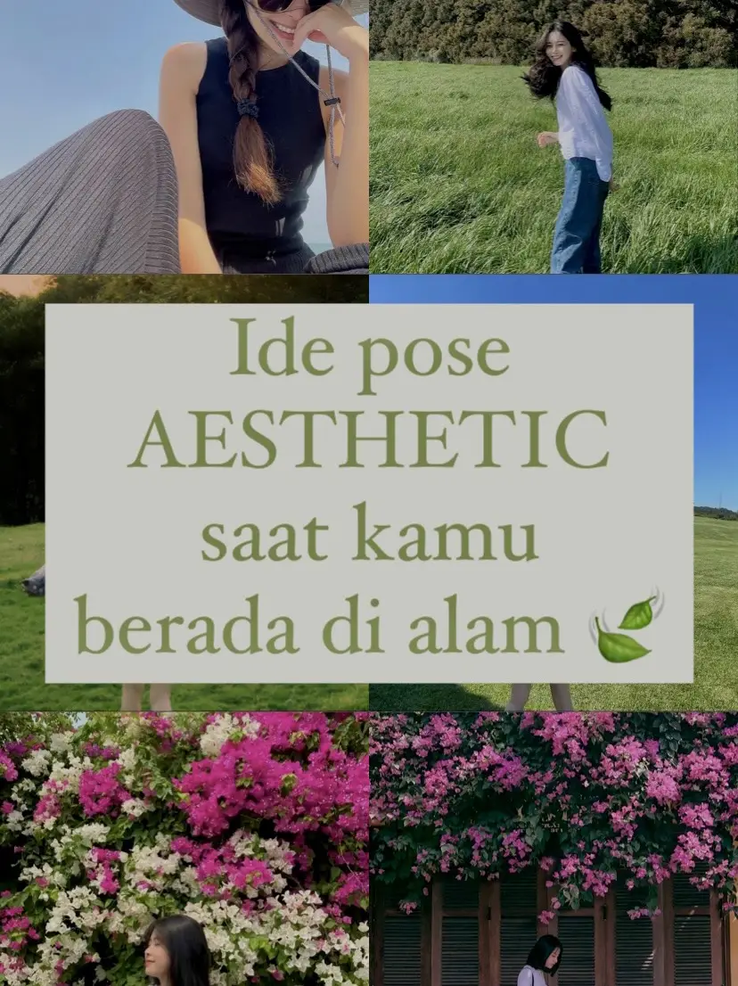 Ide Pose Aesthetic | Galeri diposting oleh hellothere | Lemon8