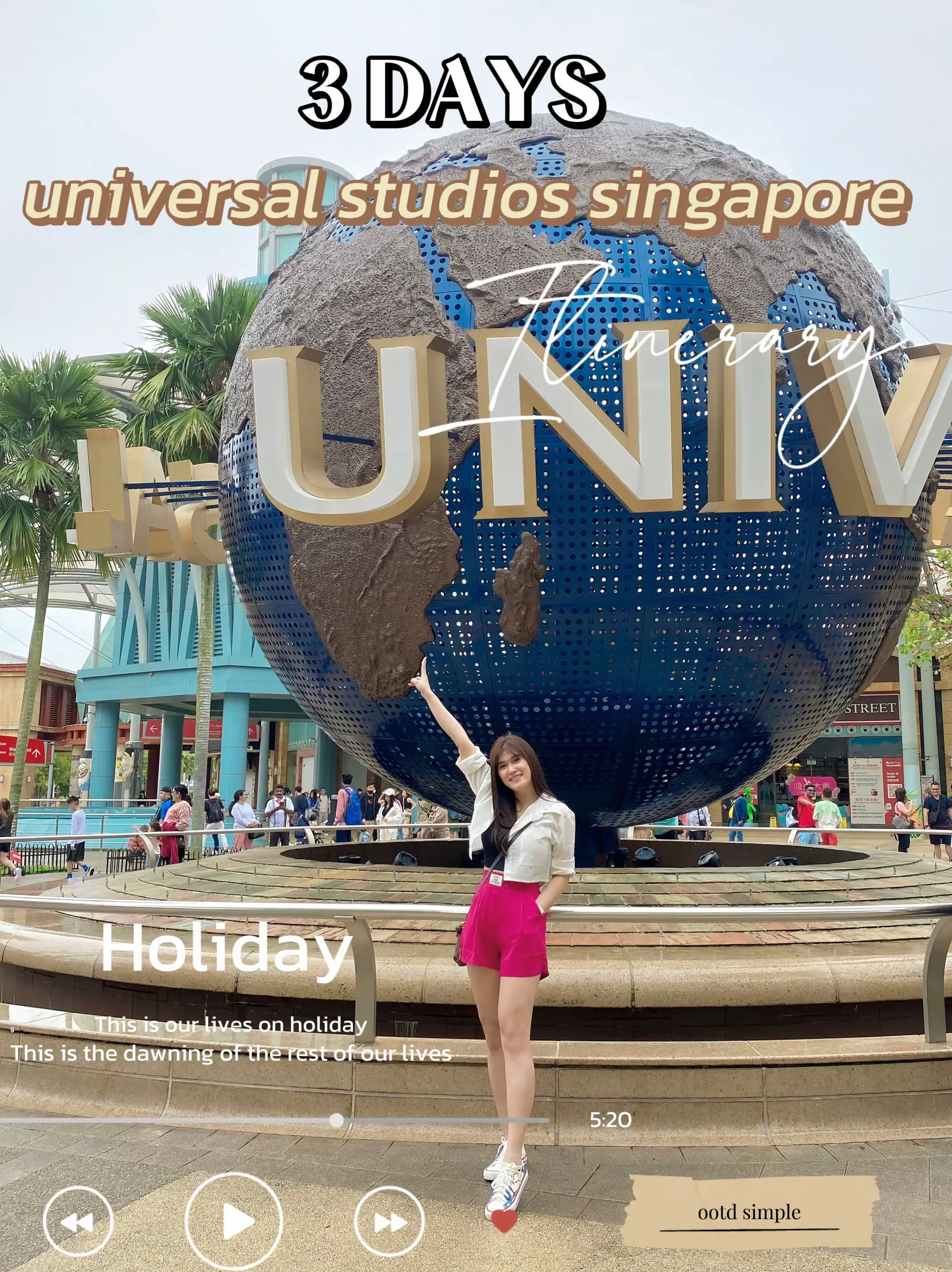 Universal studios singapore | Galeri disiarkan oleh MGYCHLOE | Lemon8