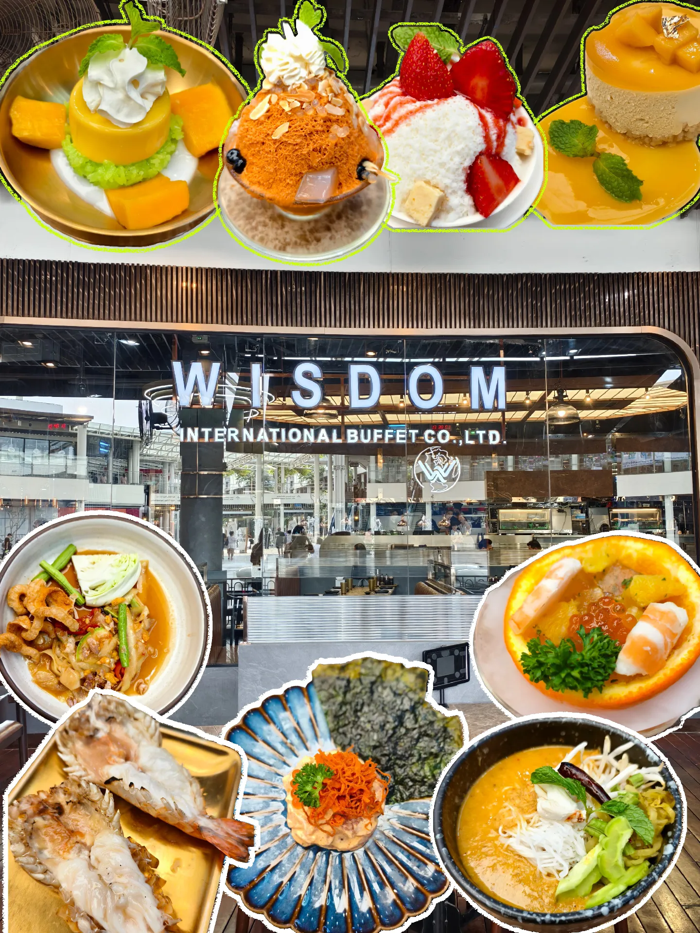Wisdom บุฟเฟ่ต์นานาชาติ | แกลเลอรีที่โพสต์โดย Ployz꒰ᐢ•༚•ᐢ⑅꒱ | Lemon8